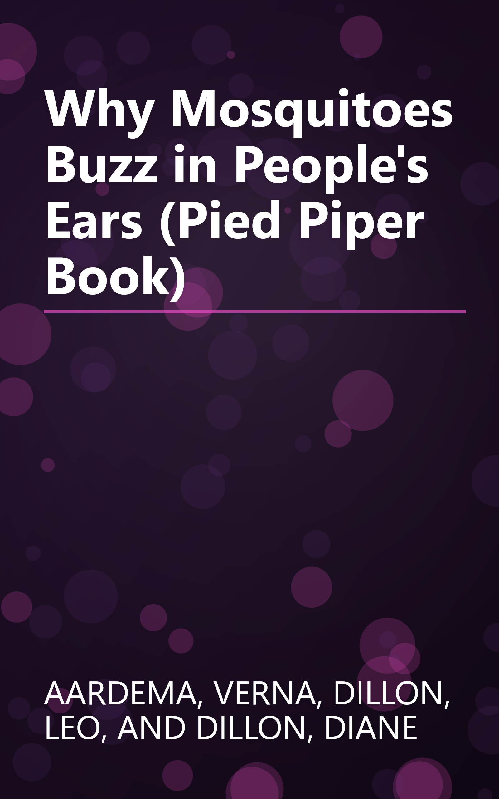 Why Mosquitoes Buzz in People's Ears (Pied Piper Book) book cover