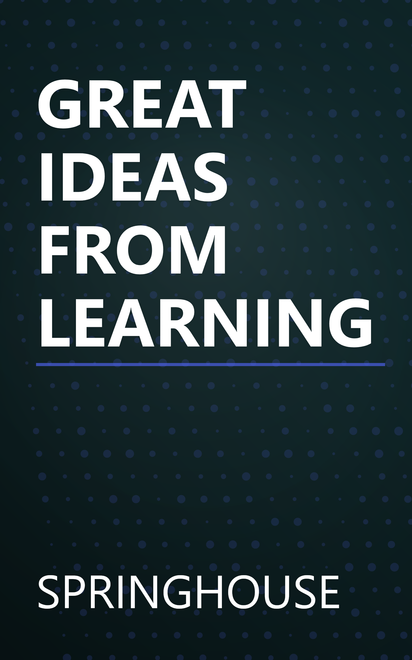 GREAT IDEAS FROM LEARNING book cover