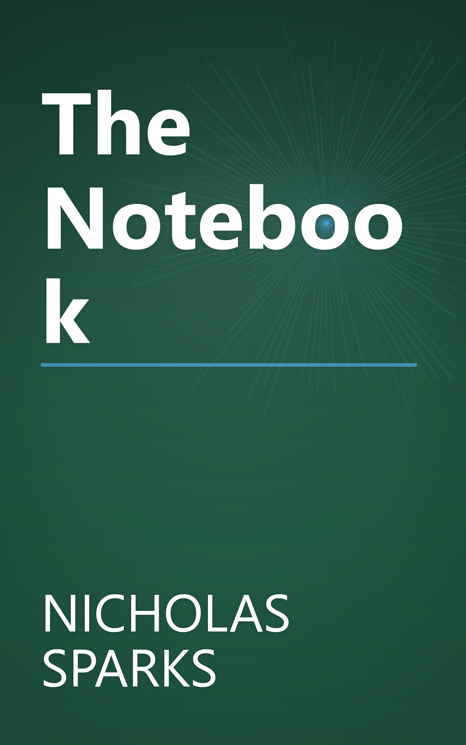 The Notebook book cover