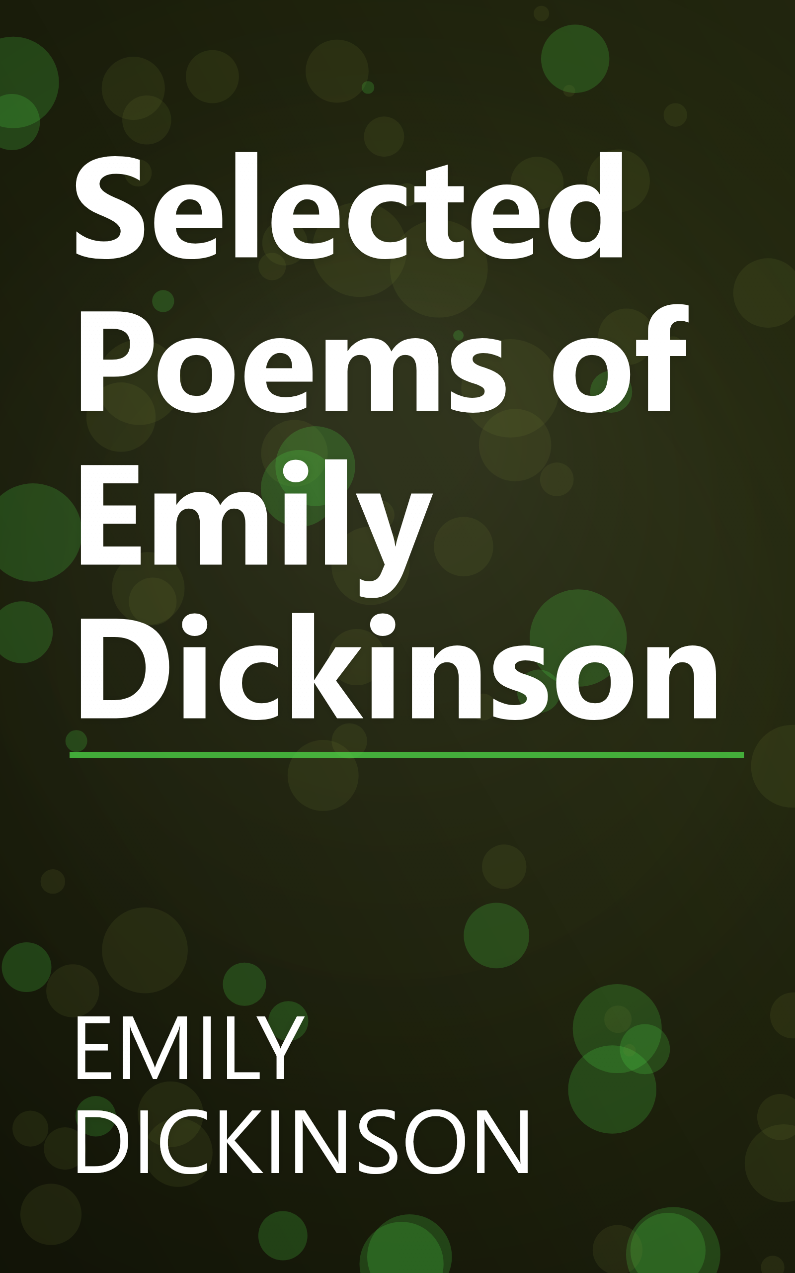 Selected Poems of Emily Dickinson book cover