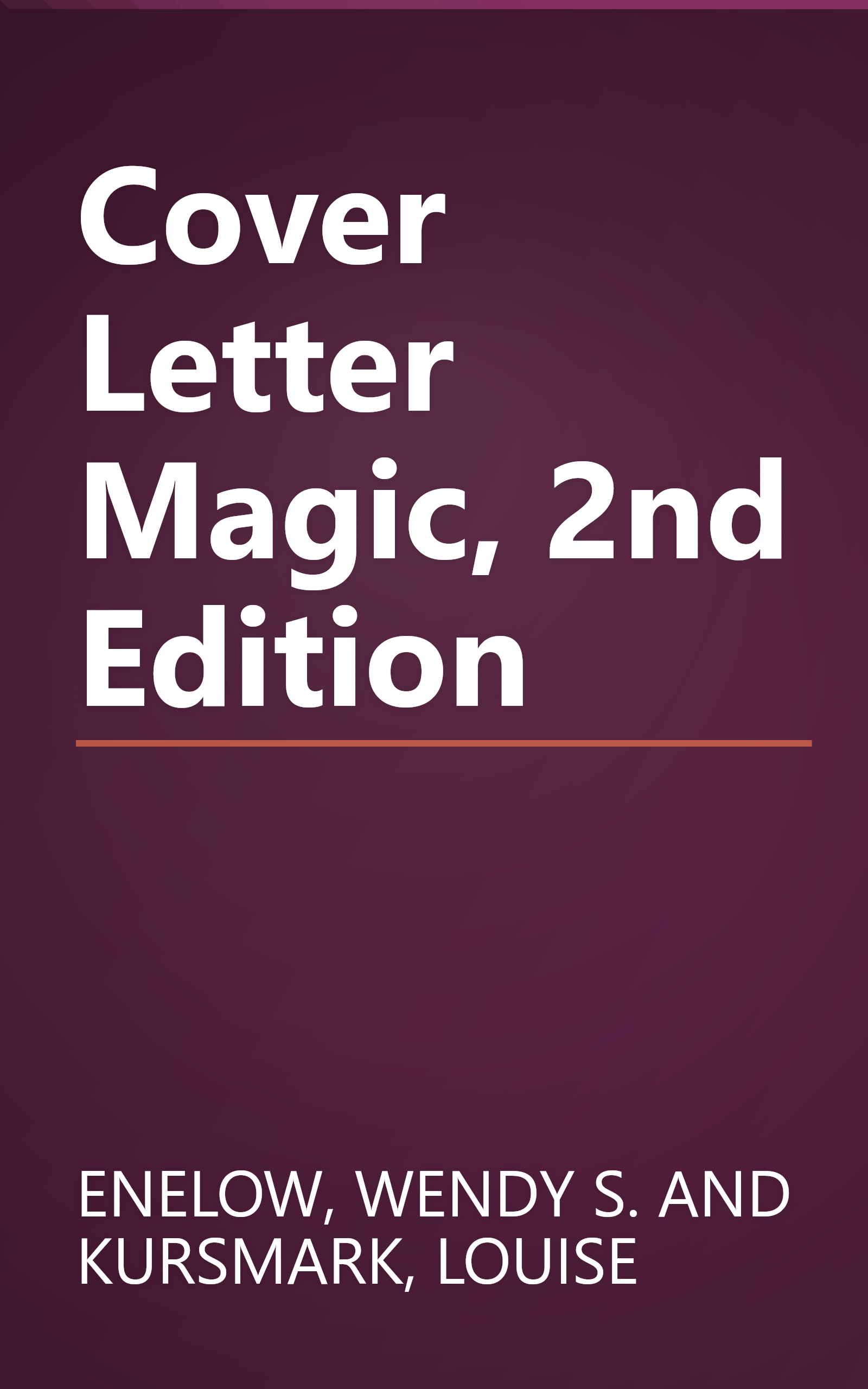 Cover Letter Magic, 2nd Edition book cover
