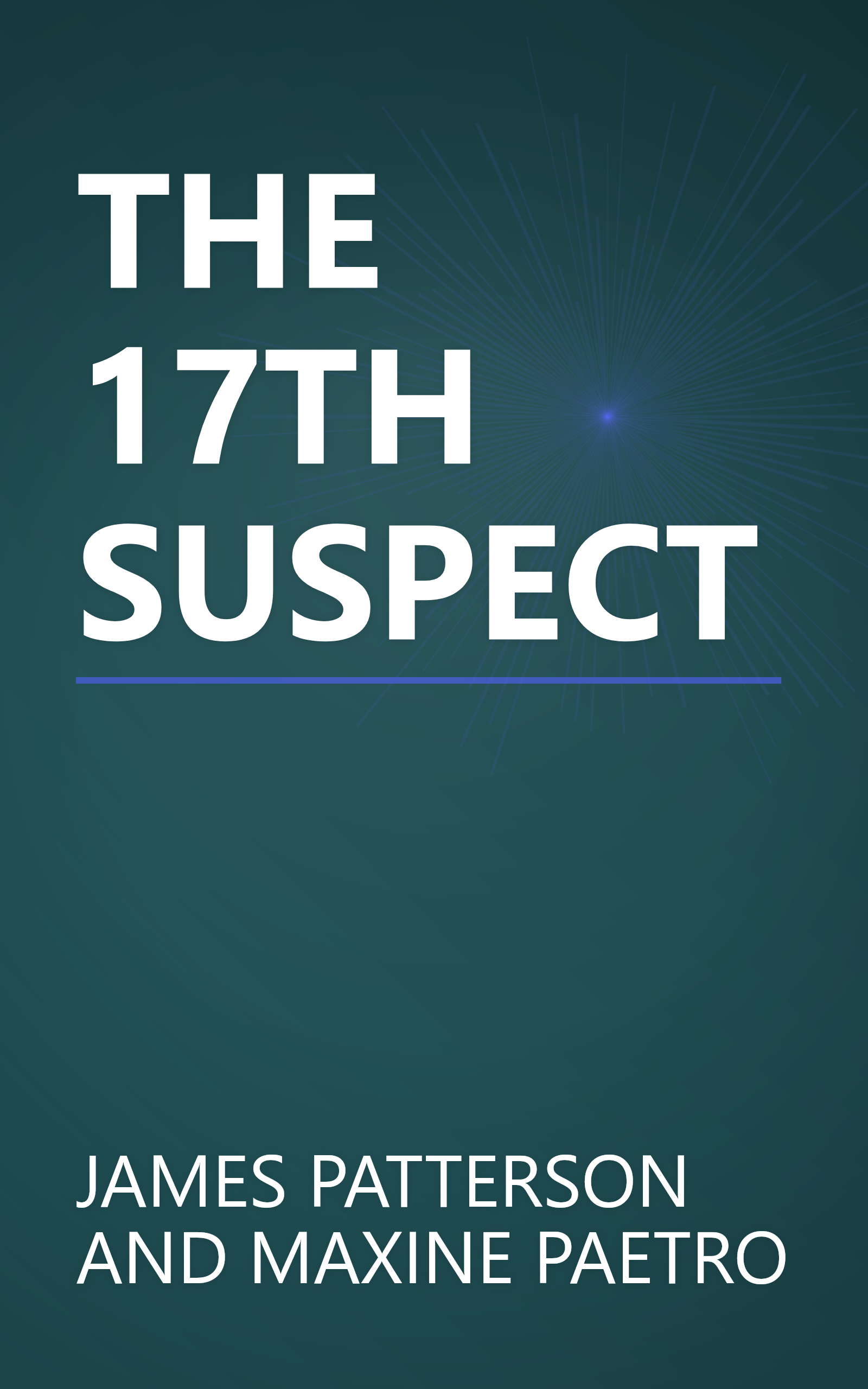 THE 17TH SUSPECT book cover