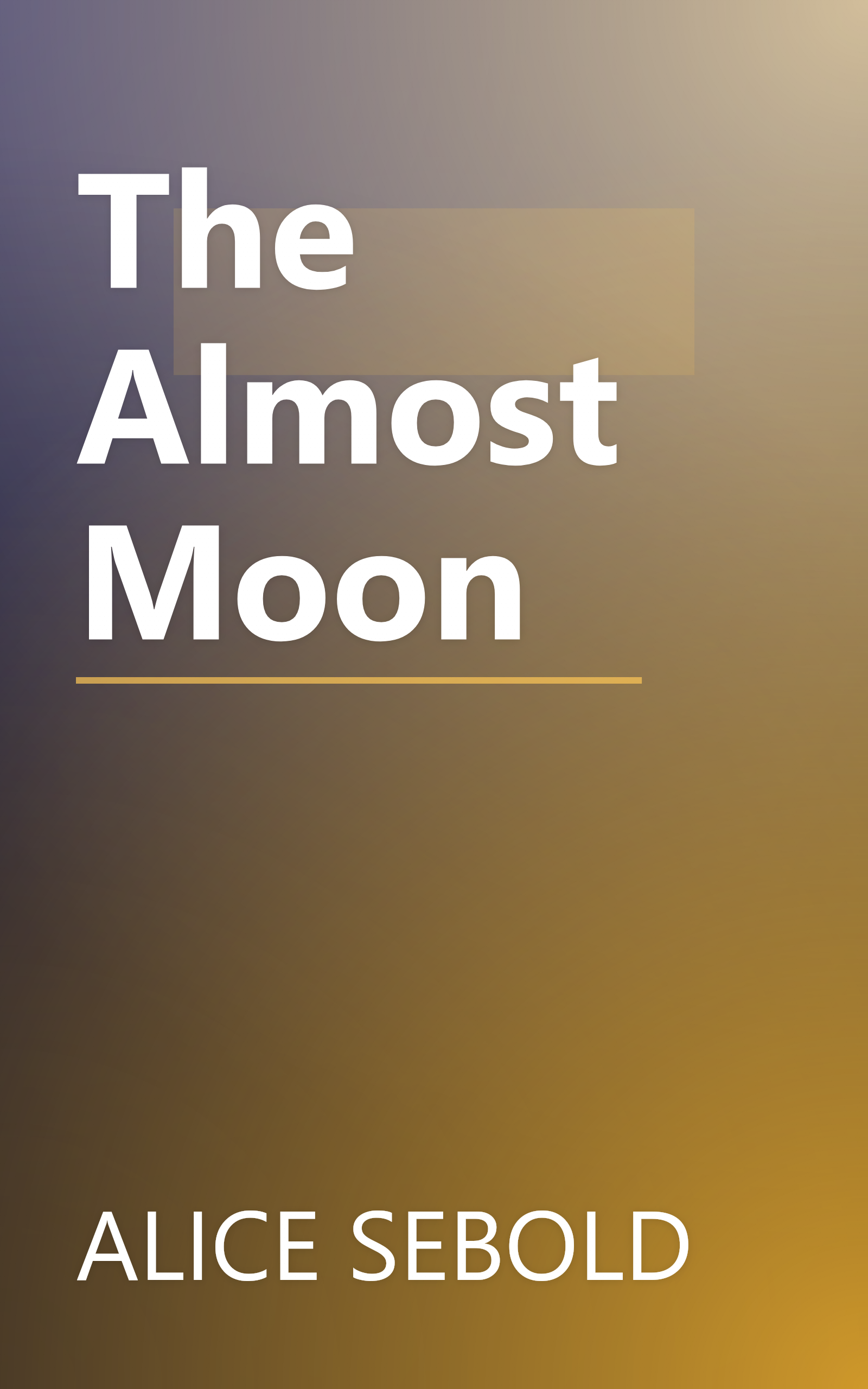 The Almost Moon book cover