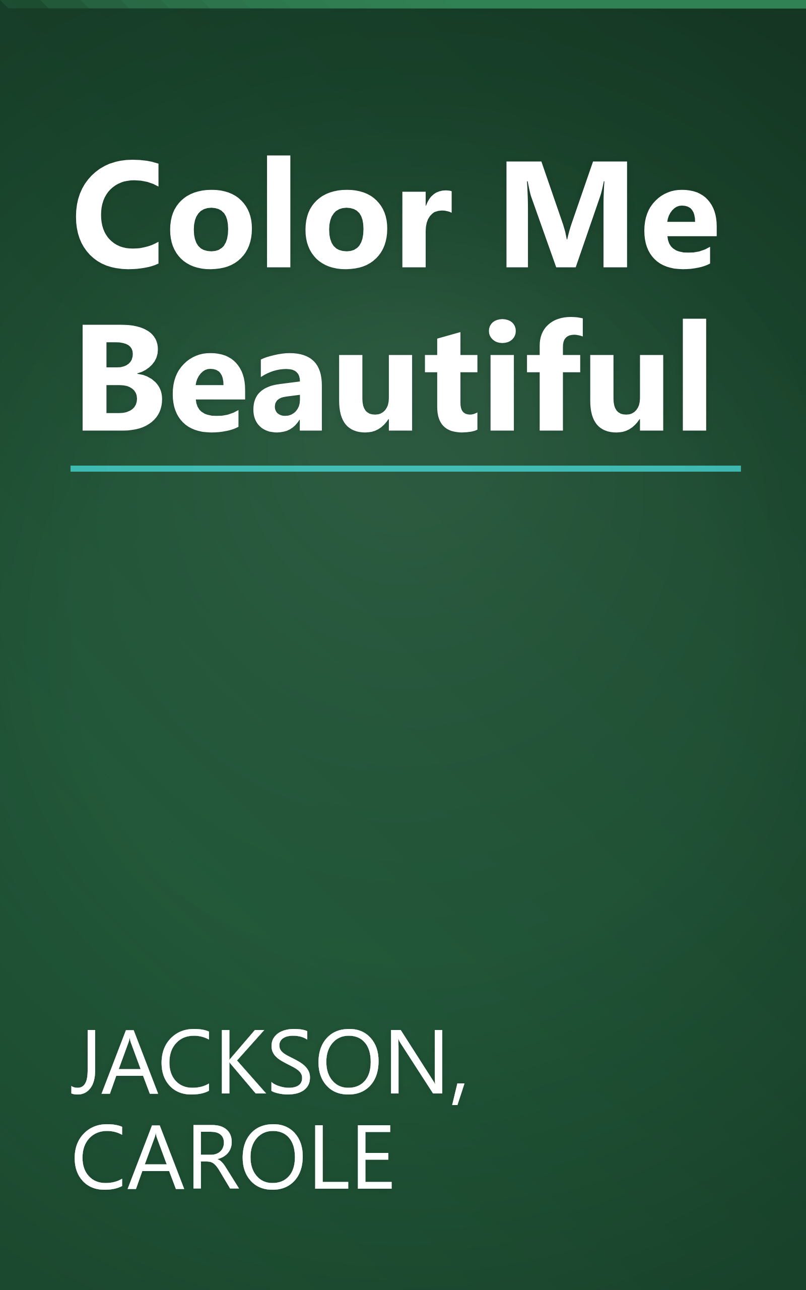 Color Me Beautiful book cover