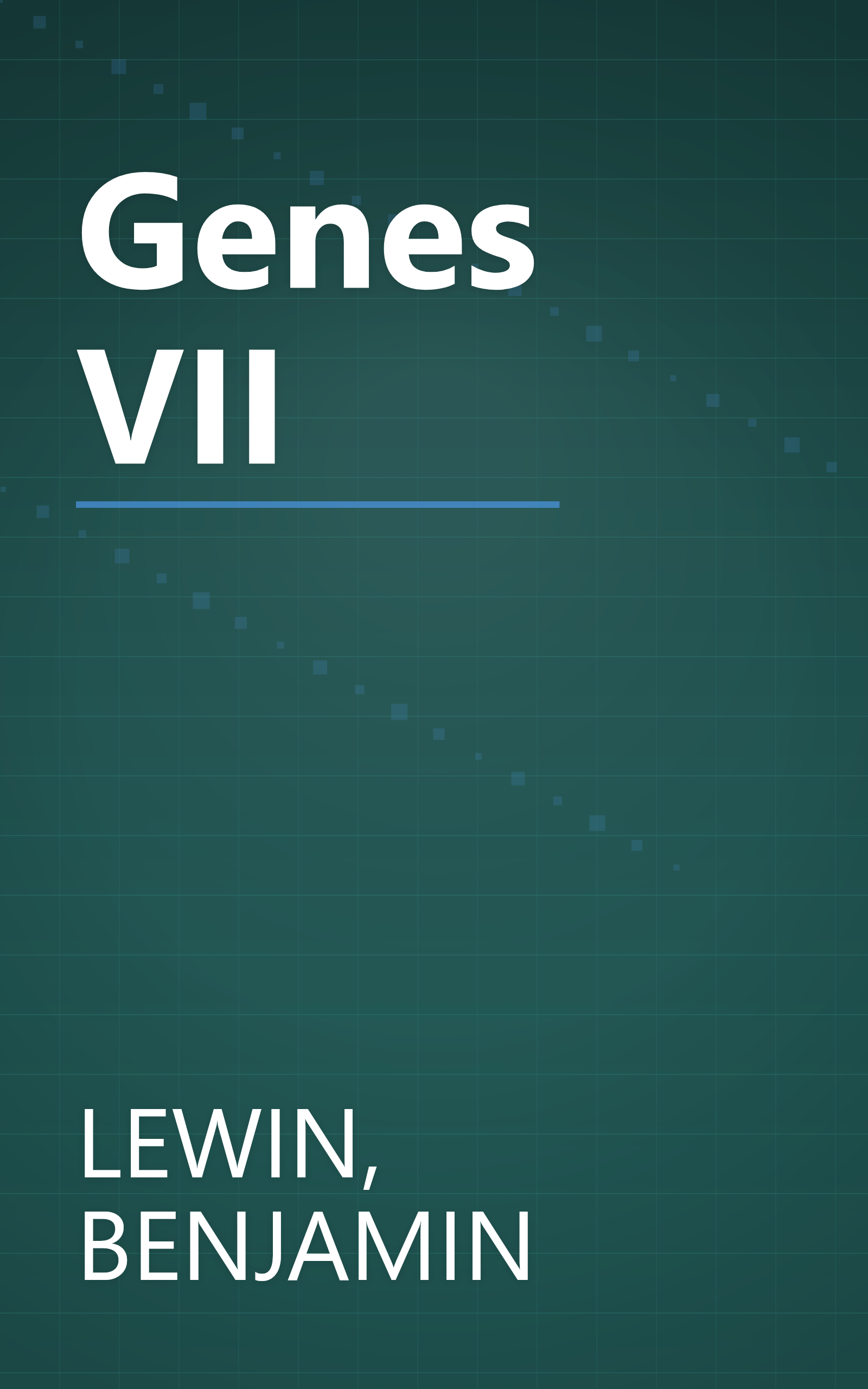 Genes VII book cover