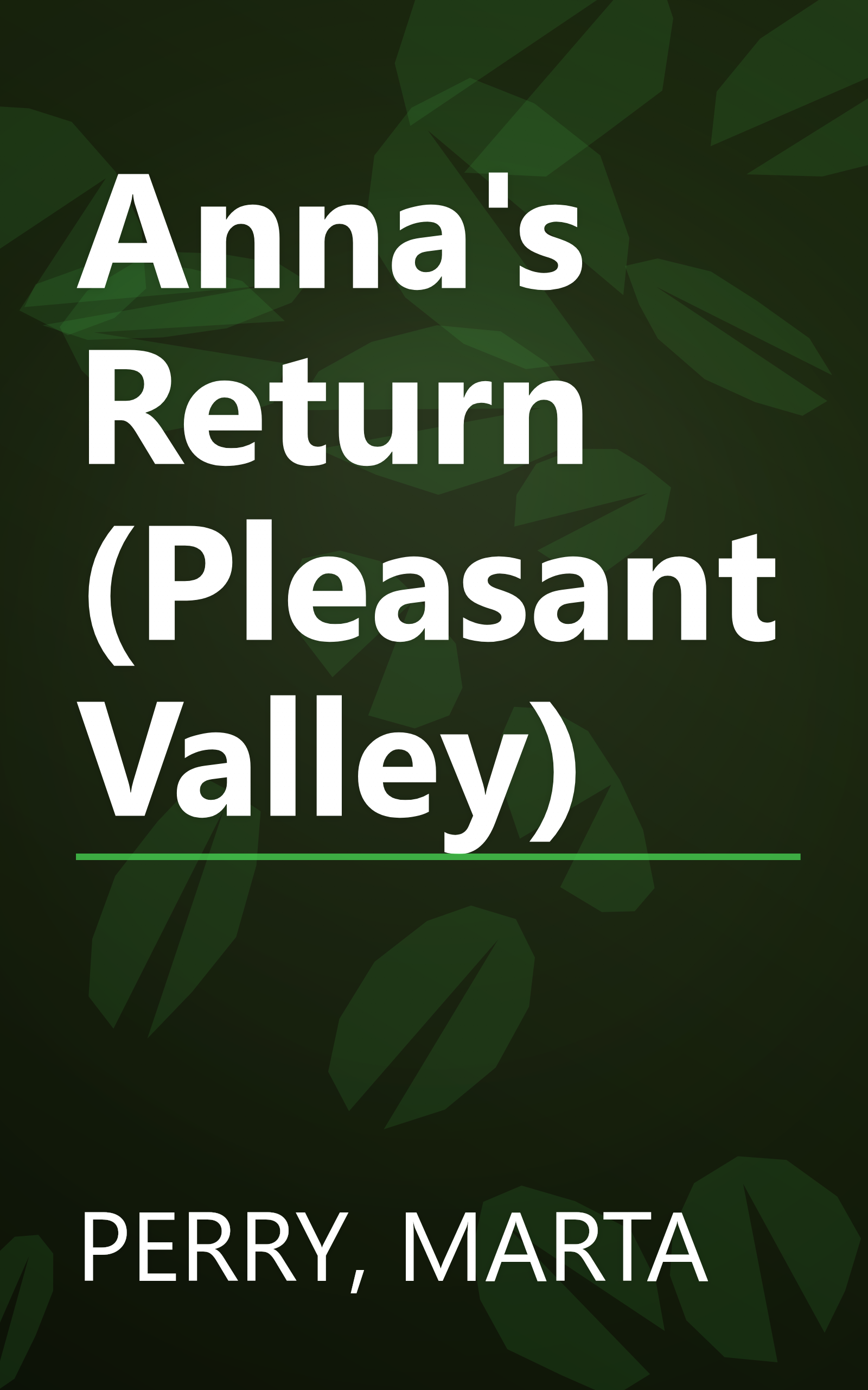 Anna's Return (Pleasant Valley) book cover