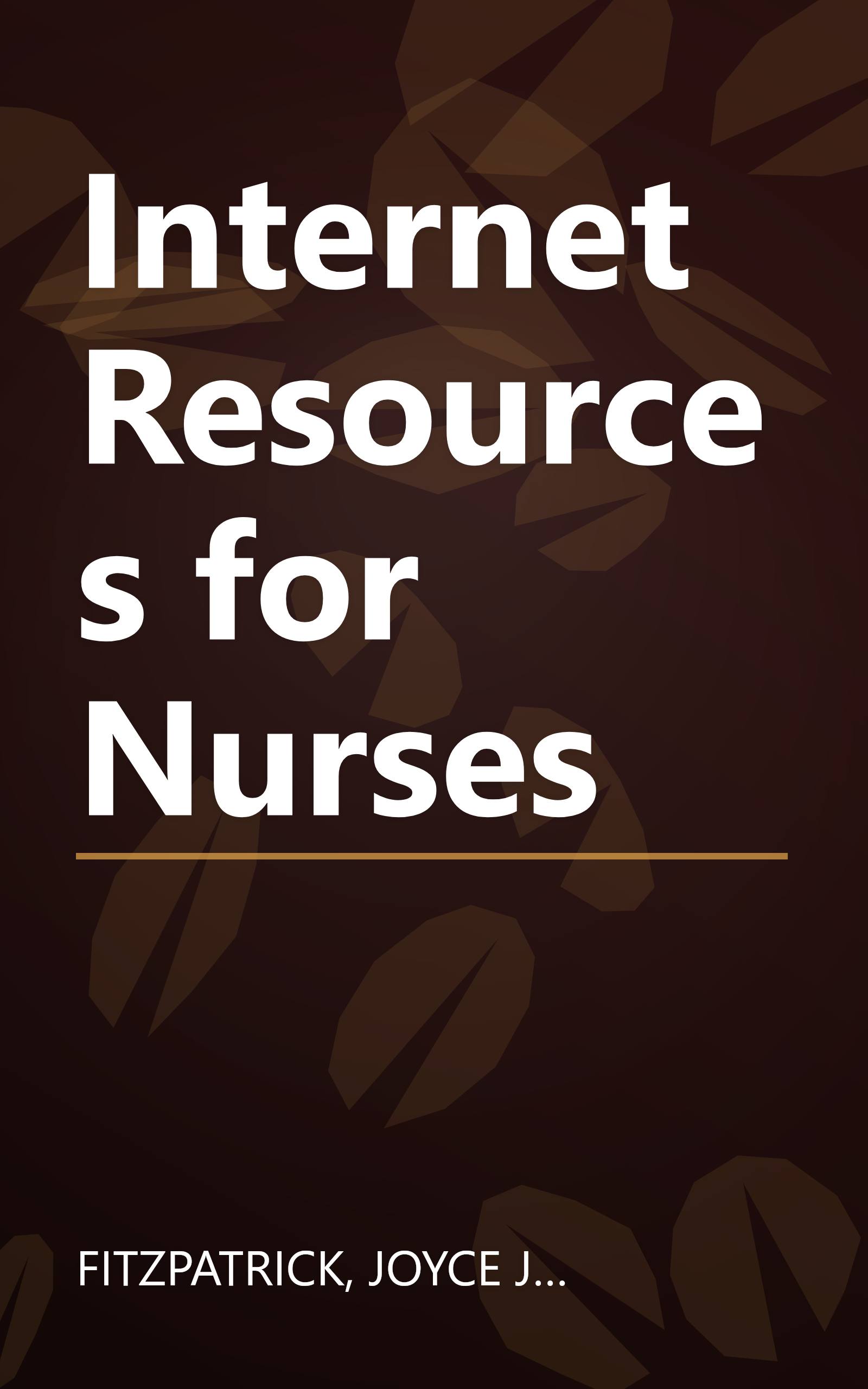 Internet Resources for Nurses book cover