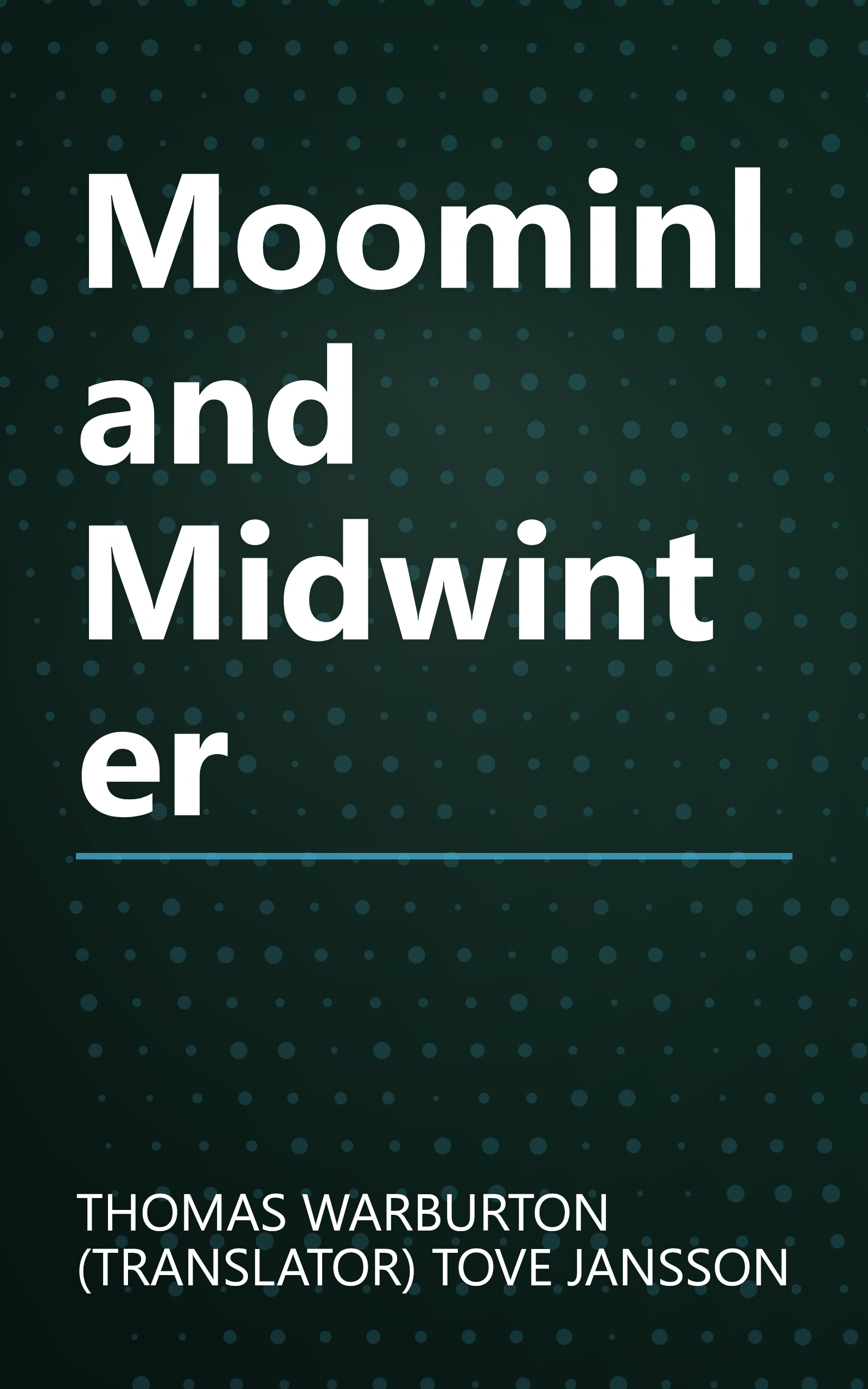 Moominland Midwinter book cover