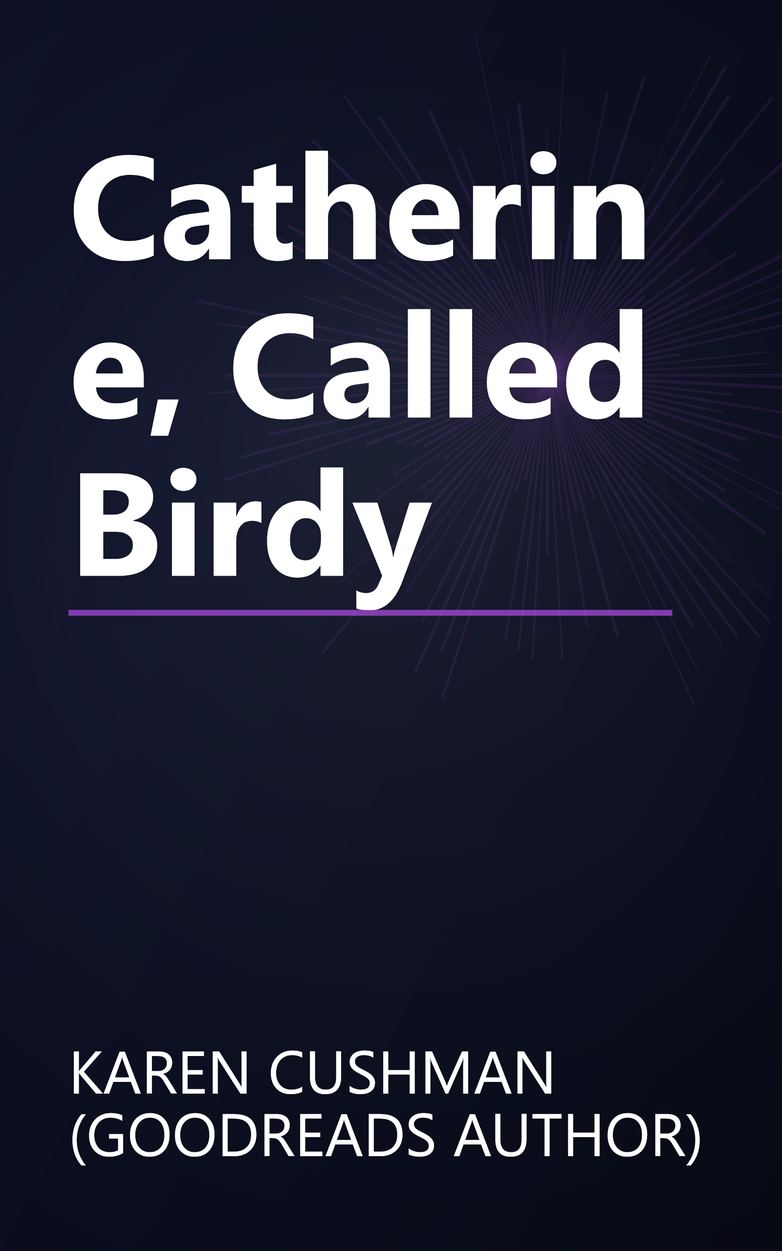 Catherine, Called Birdy book cover