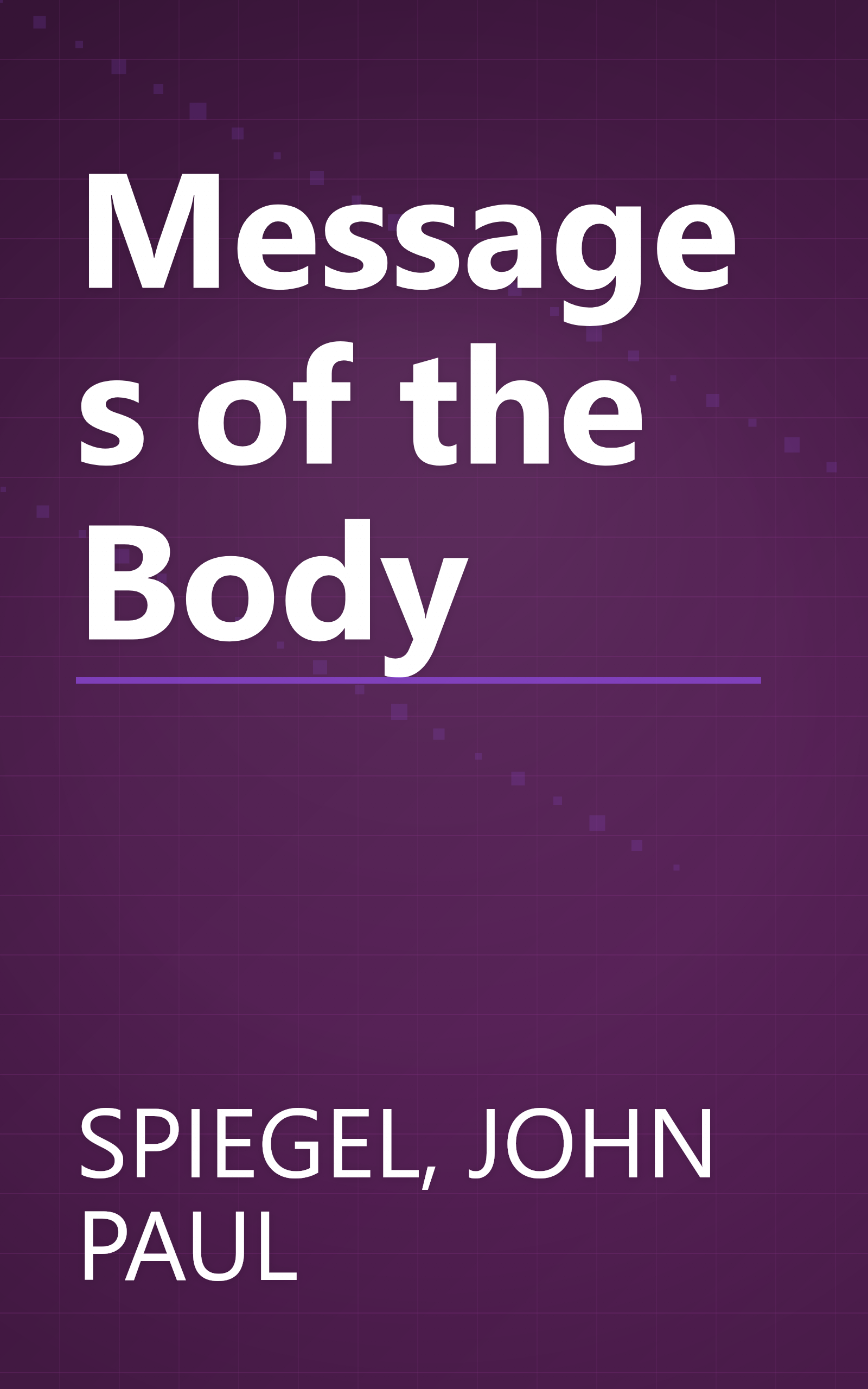 Messages of the Body book cover