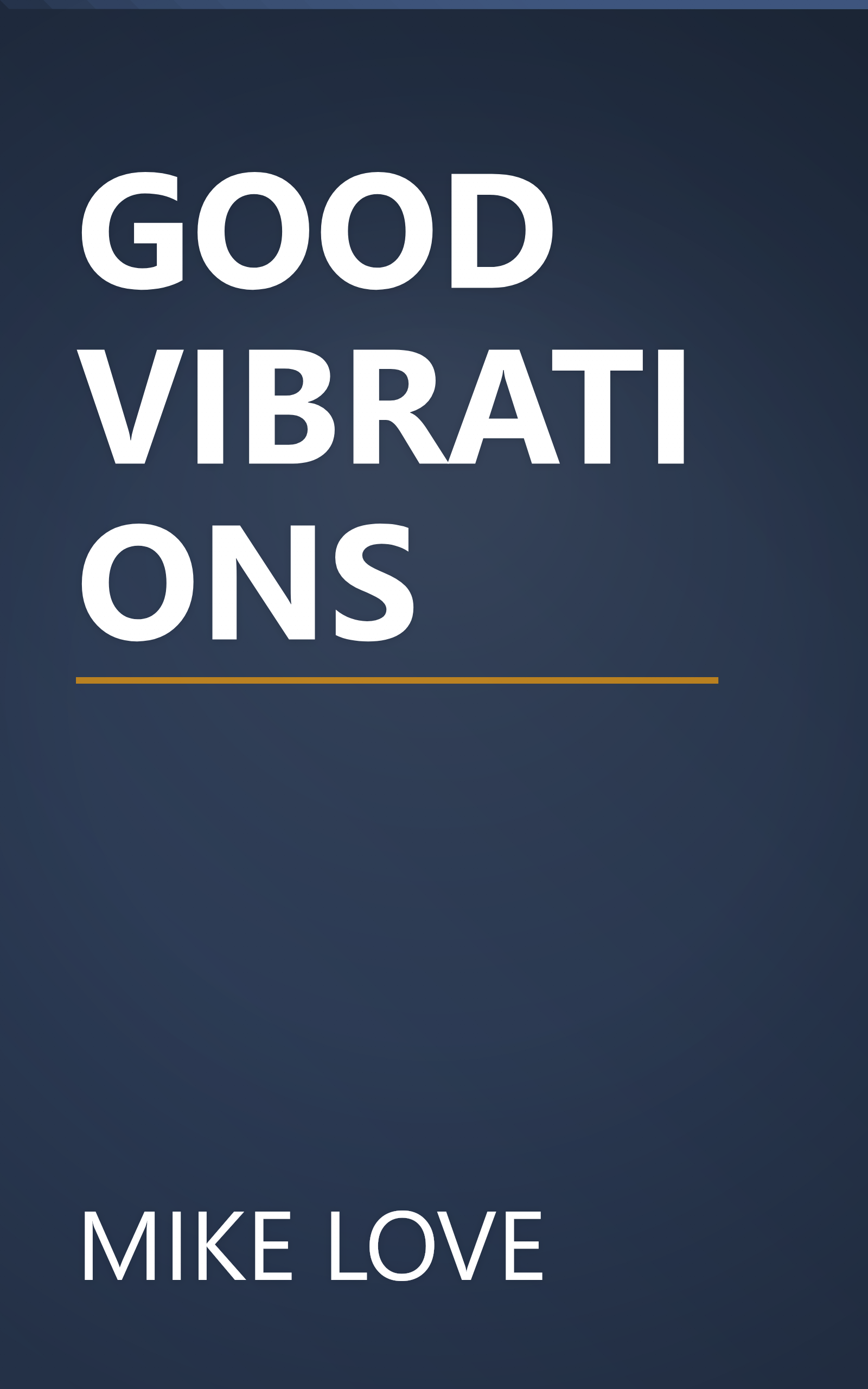 GOOD VIBRATIONS book cover