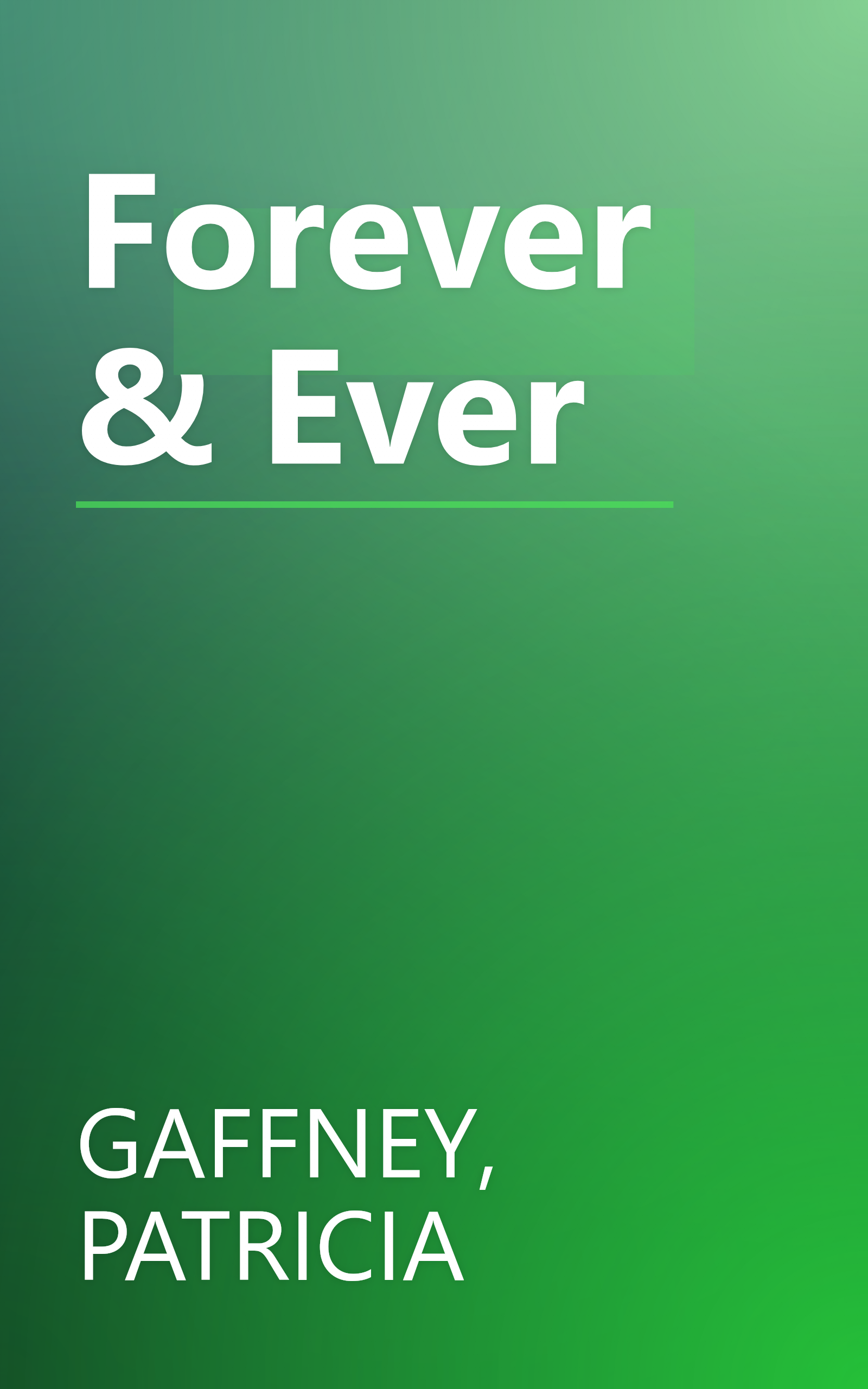 Forever & Ever book cover