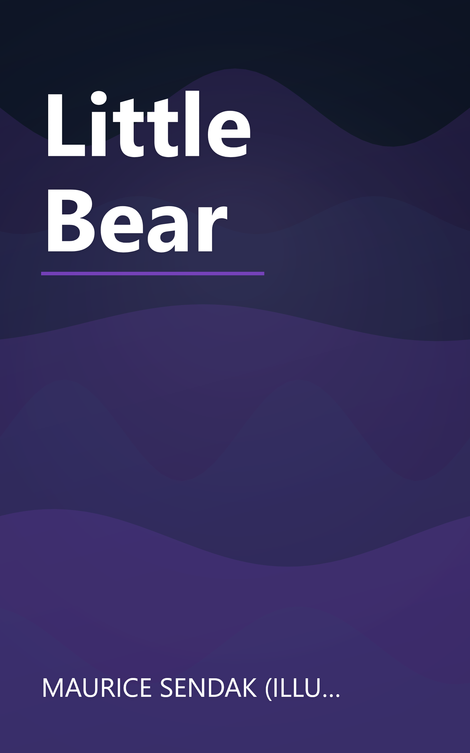 Little Bear book cover
