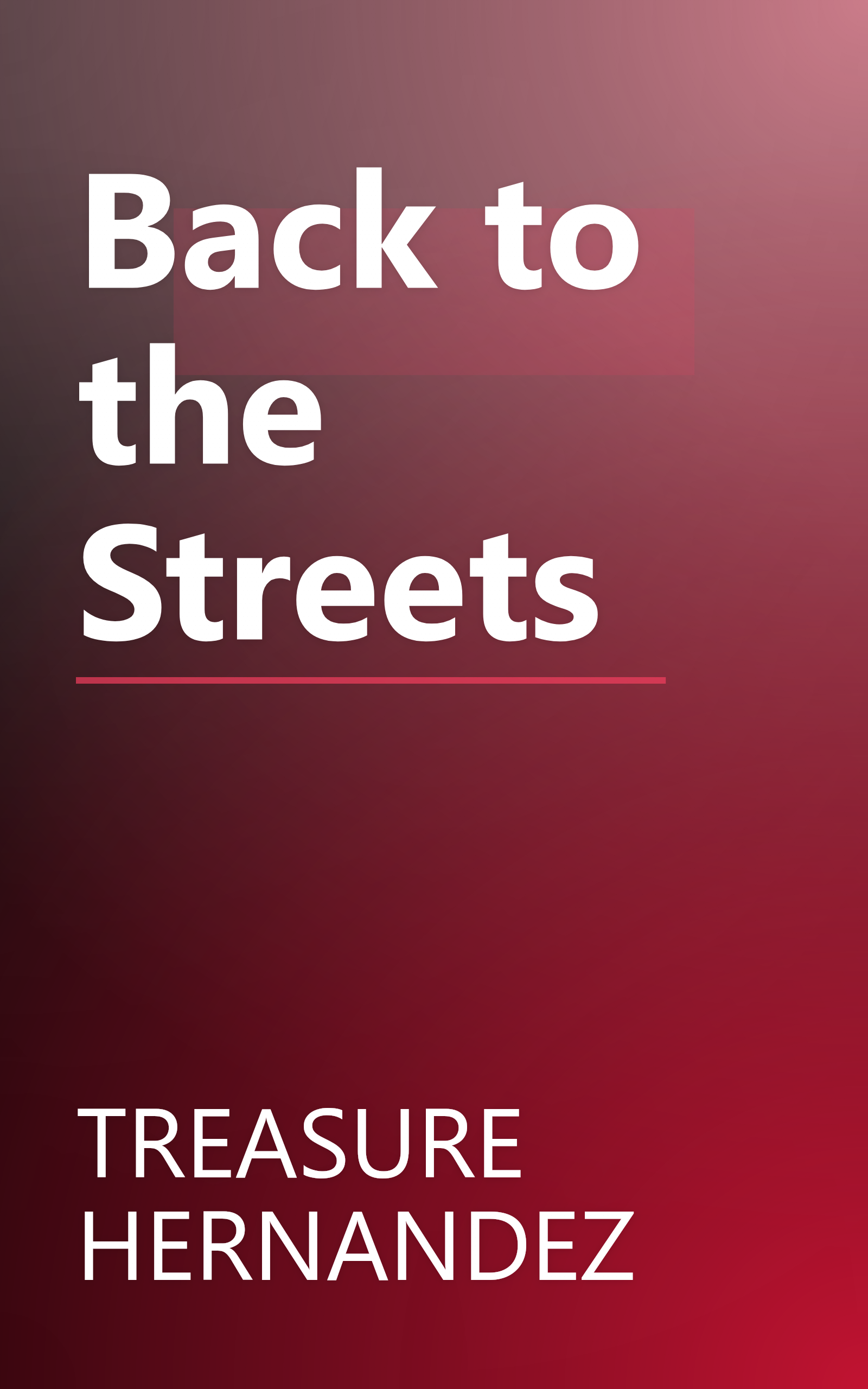 Back to the Streets book cover