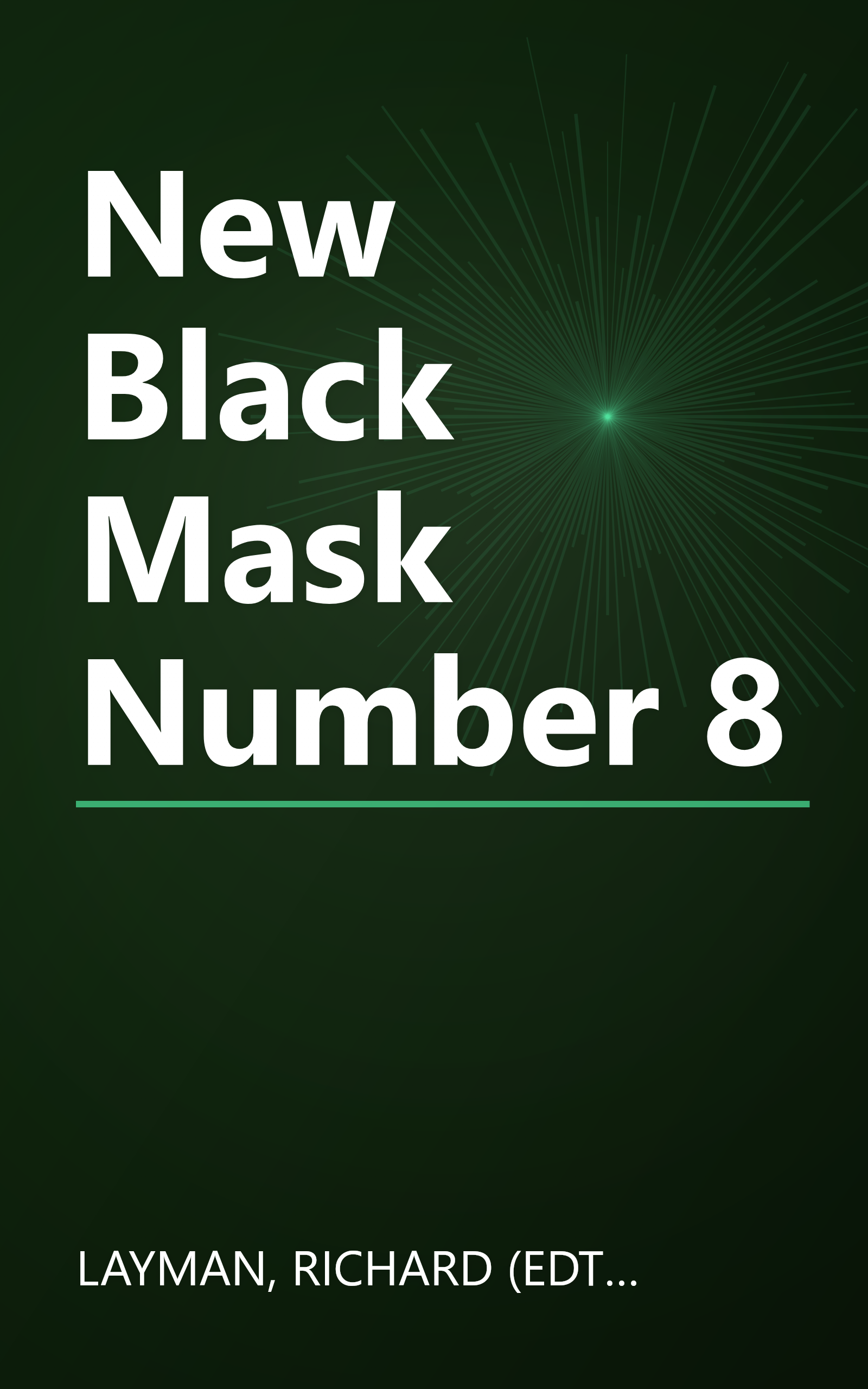 New Black Mask Number 8 book cover