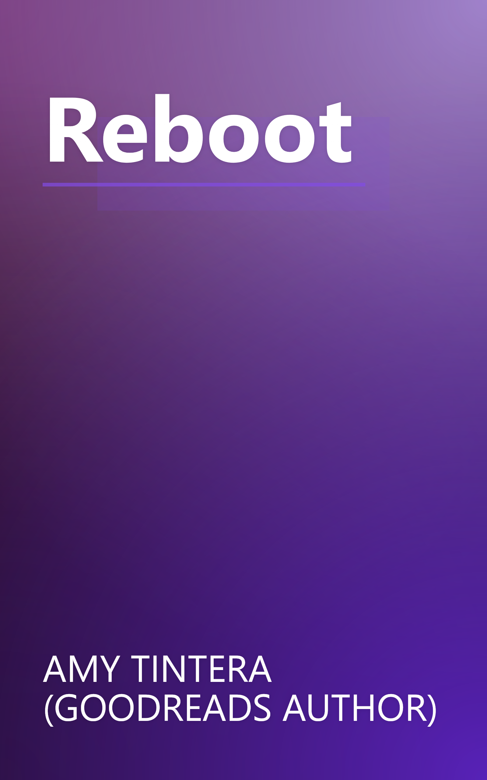 Reboot book cover