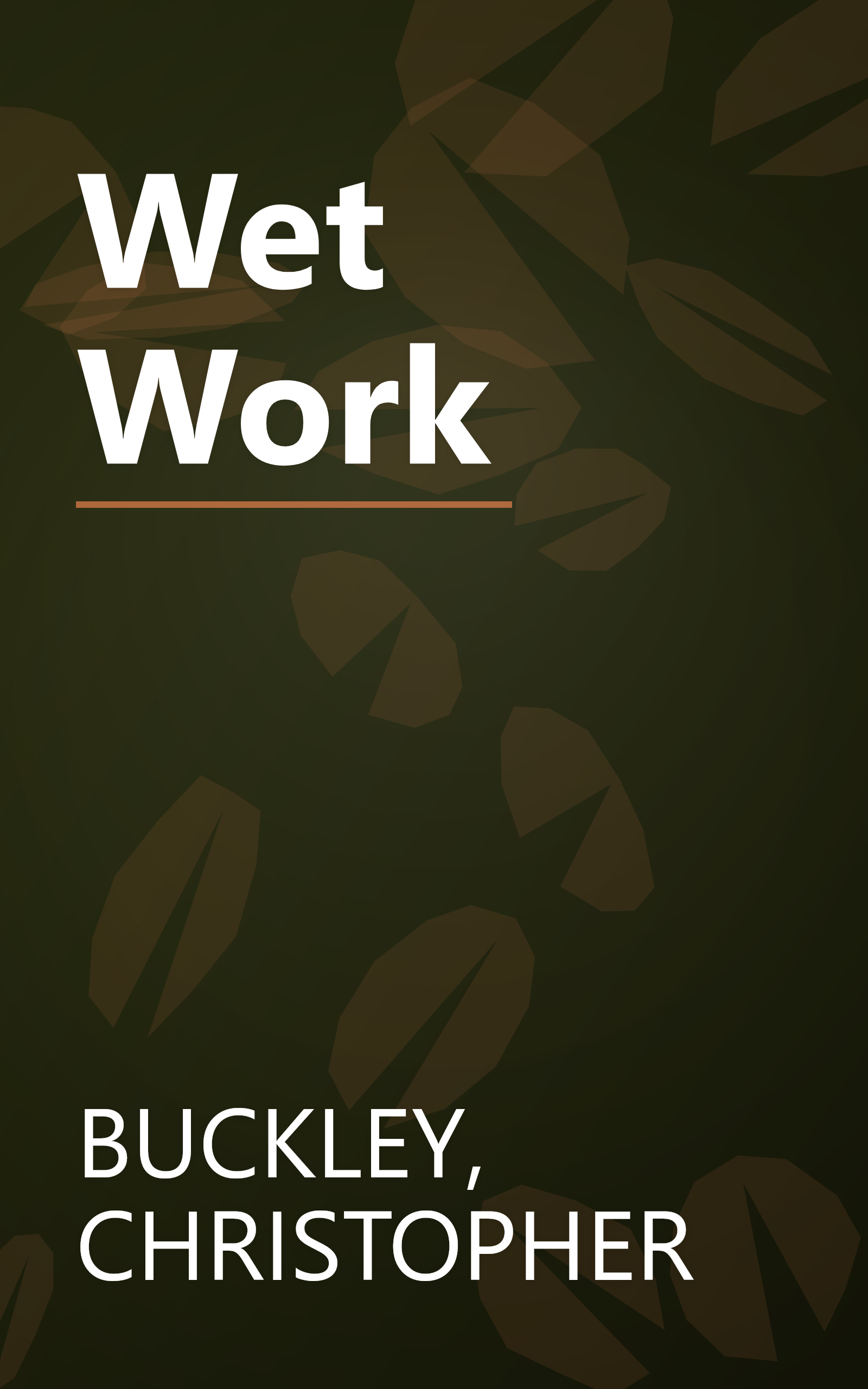 Wet Work book cover