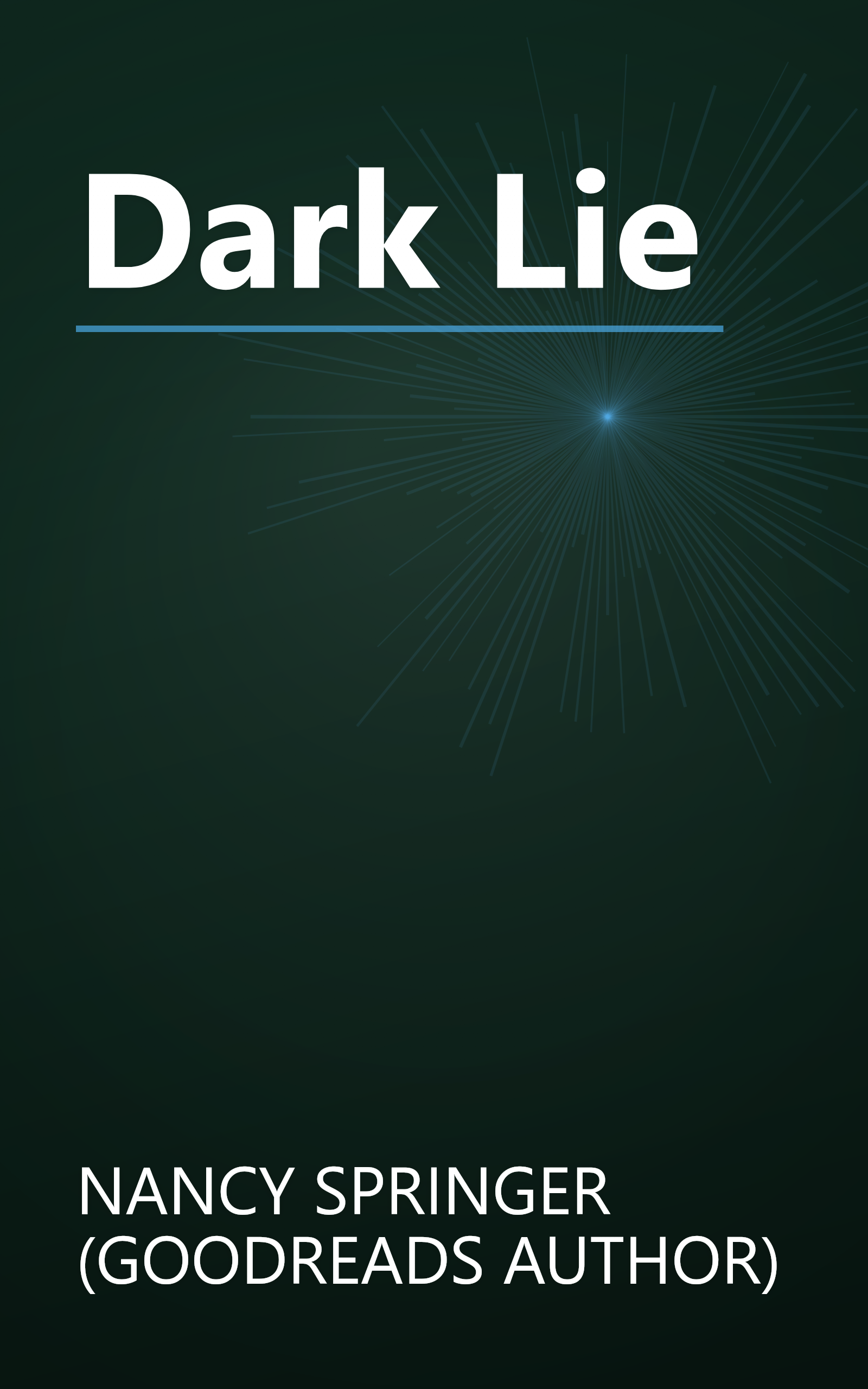 Dark Lie book cover