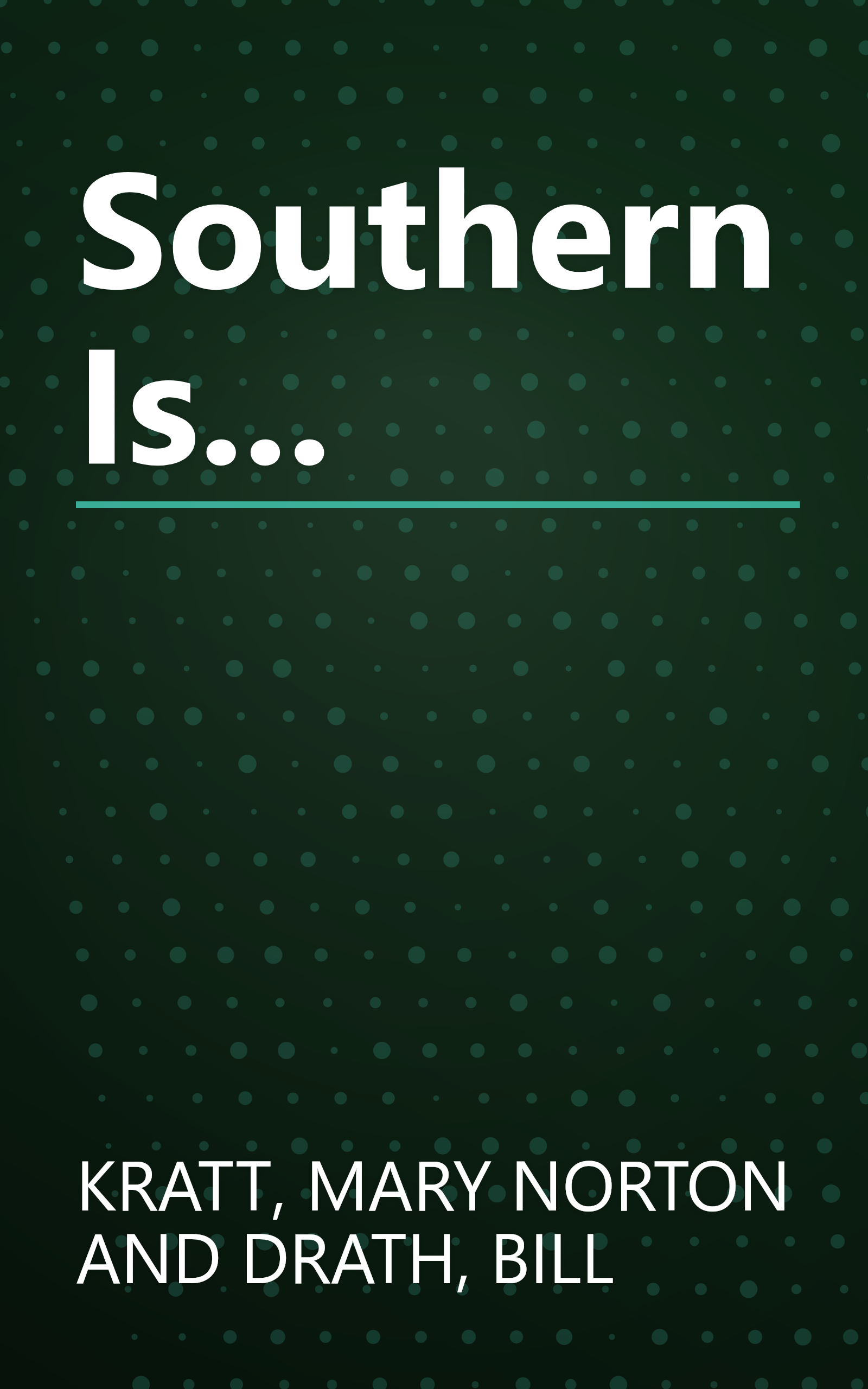 Southern Is... book cover