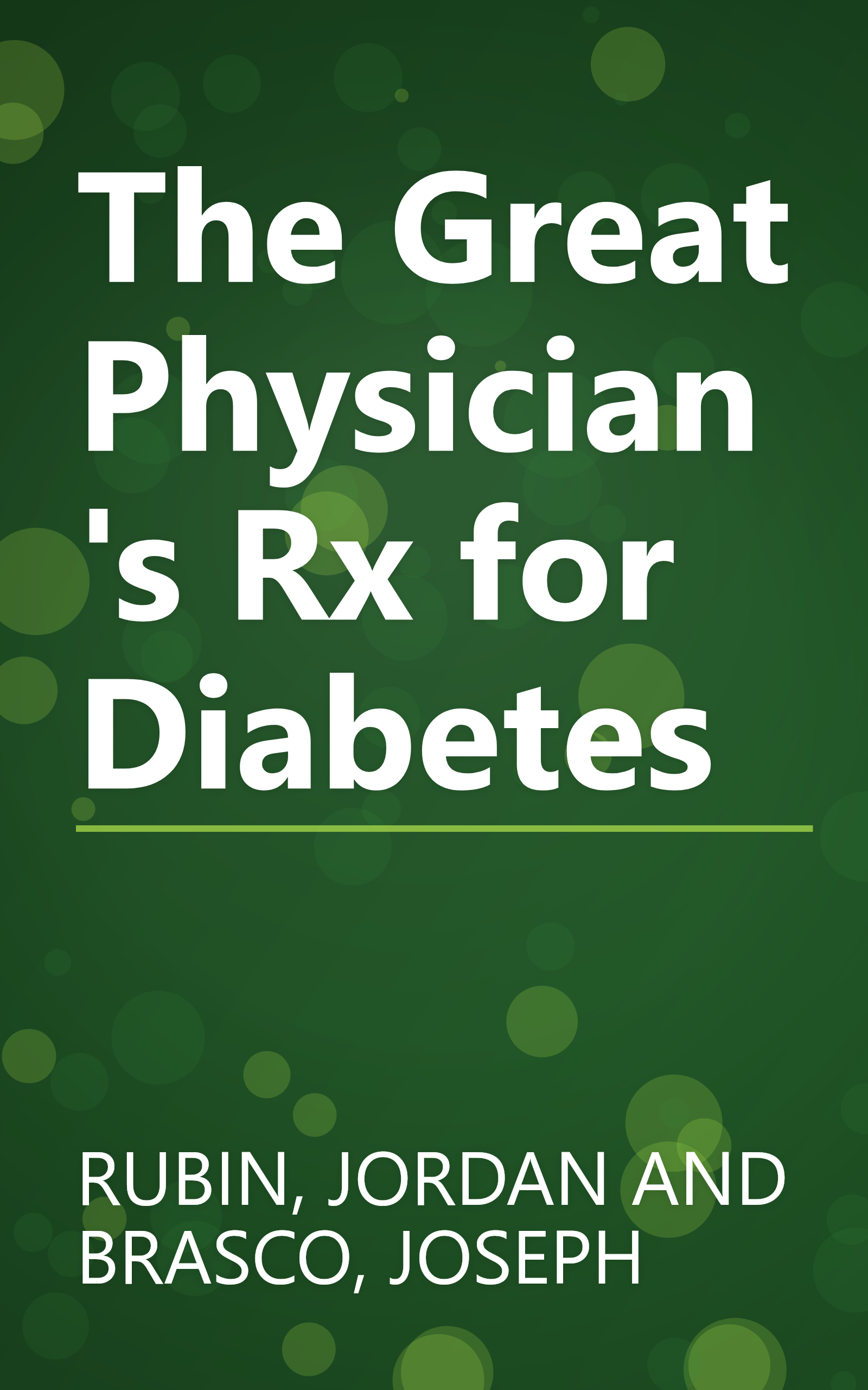 The Great Physician's Rx for Diabetes book cover