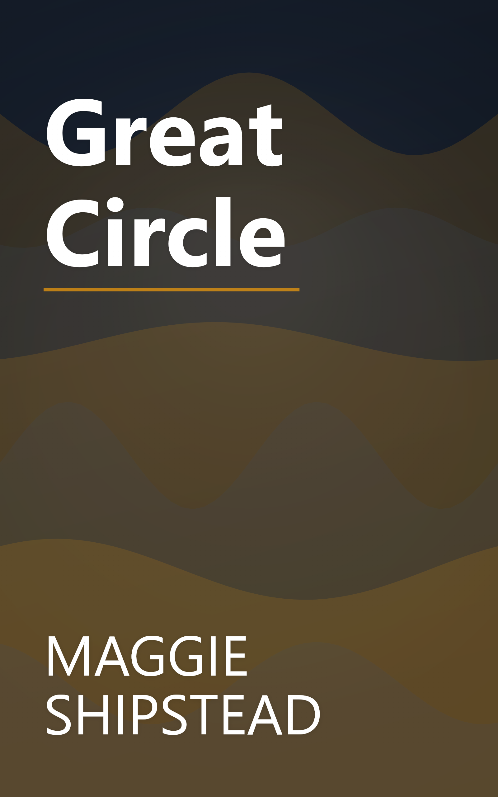 Great Circle book cover