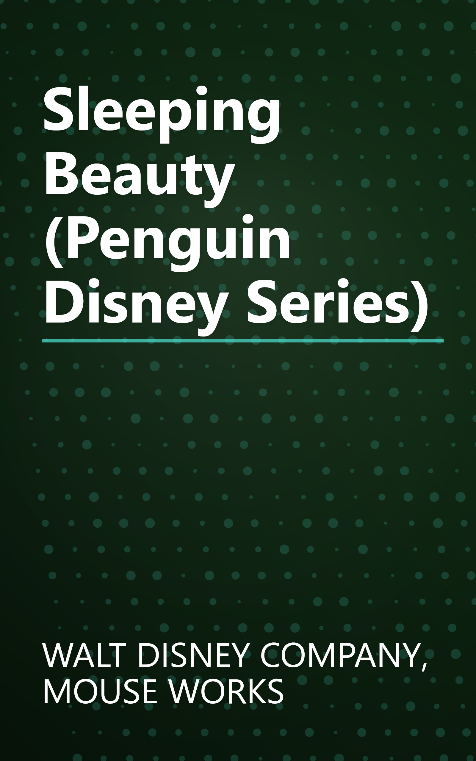 Sleeping Beauty (Penguin Disney Series) book cover