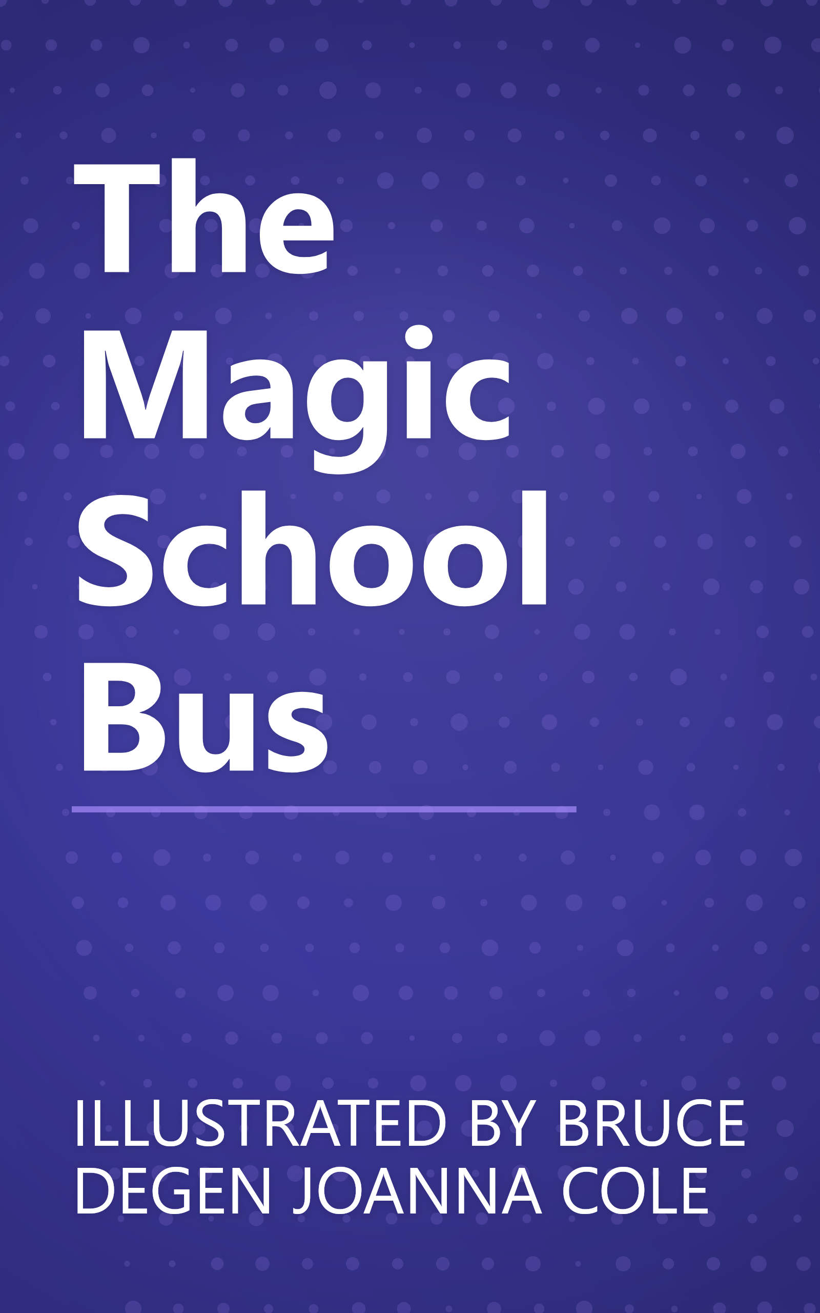 The Magic School Bus book cover