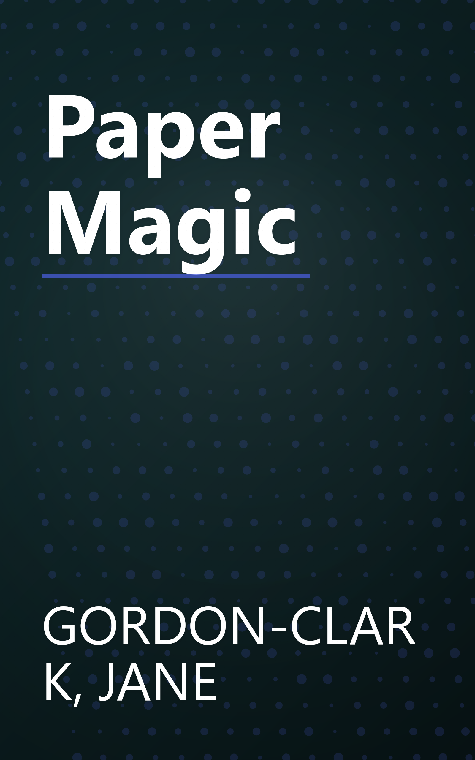 Paper Magic book cover