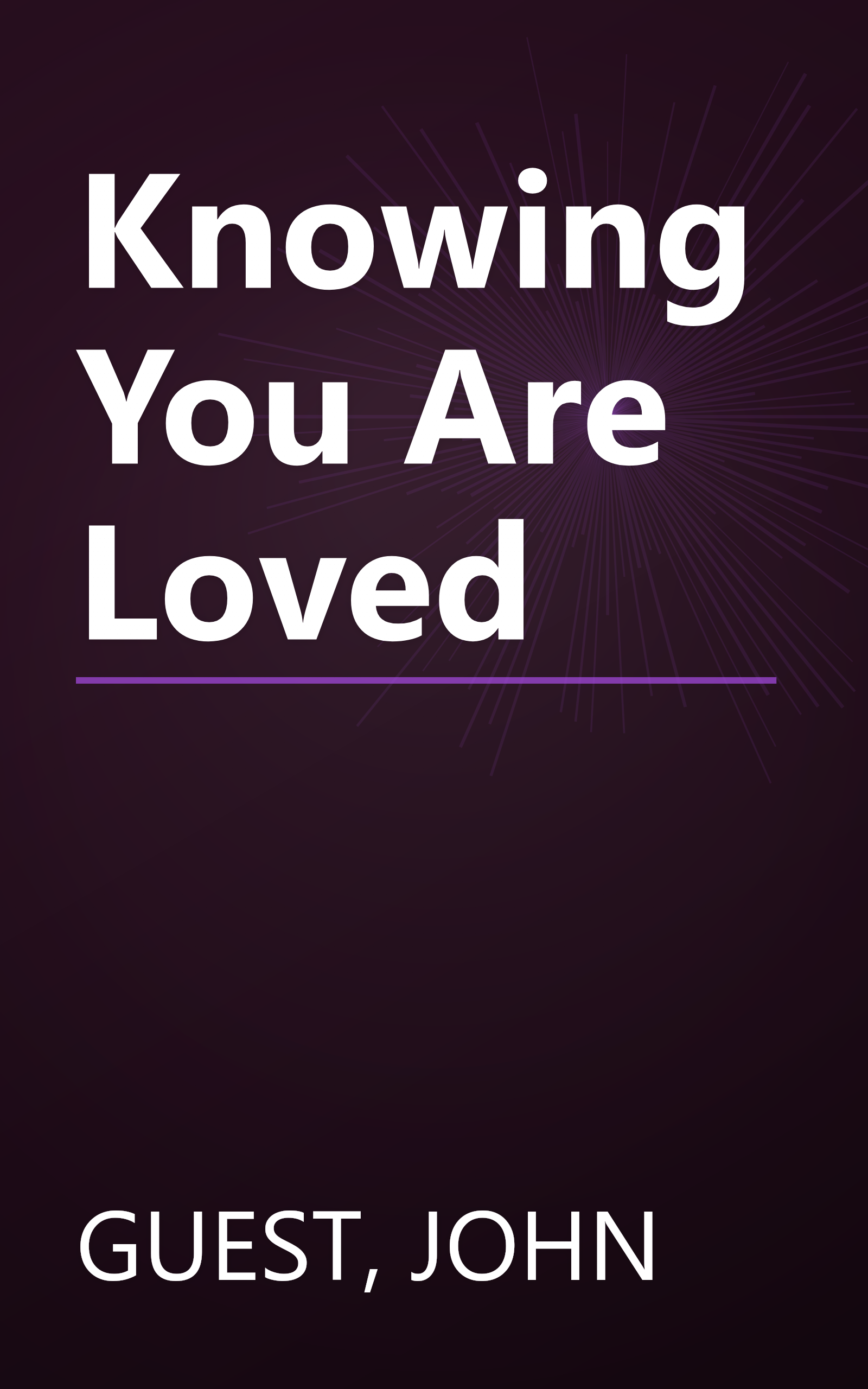 Knowing You Are Loved book cover