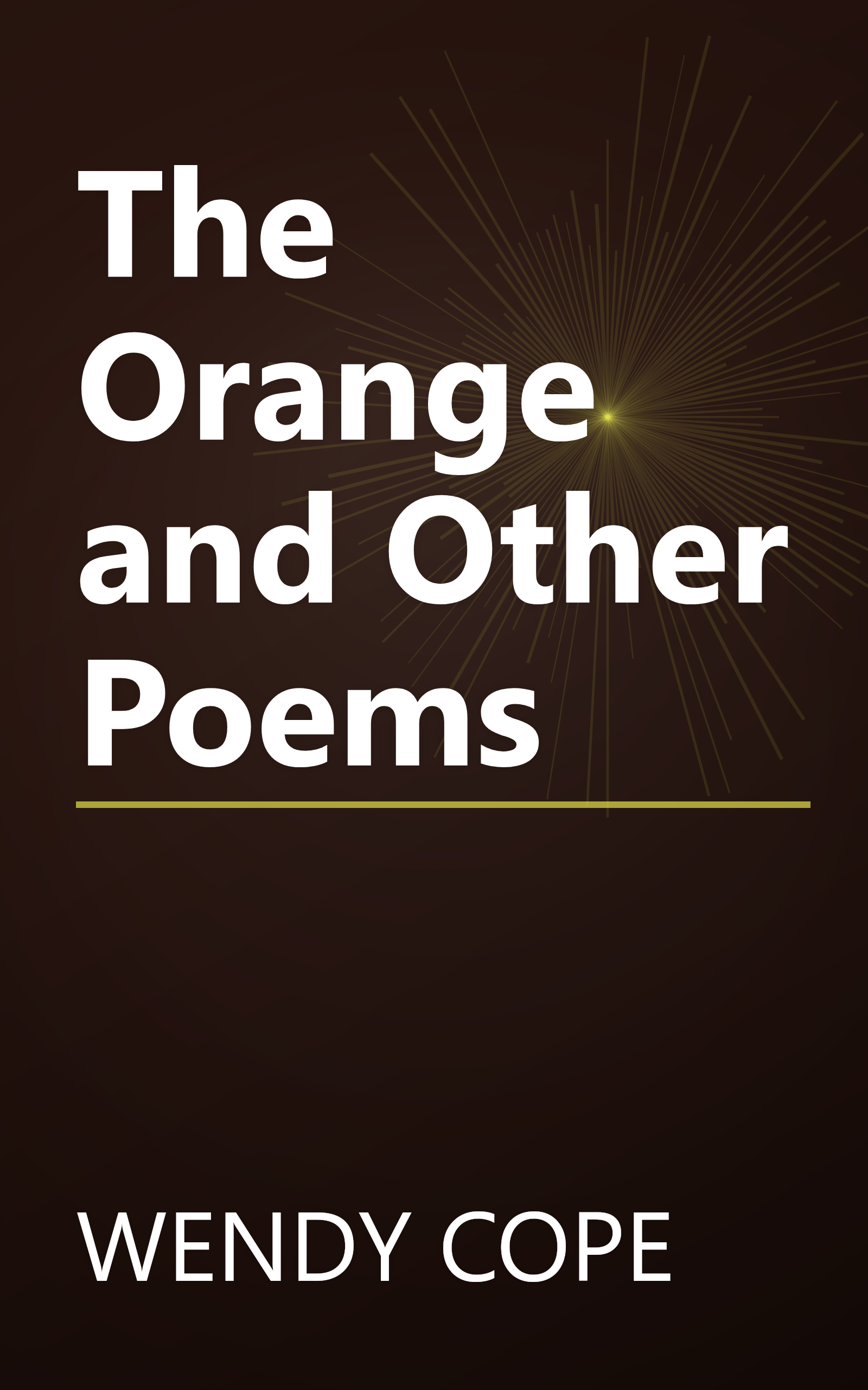The Orange and Other Poems book cover