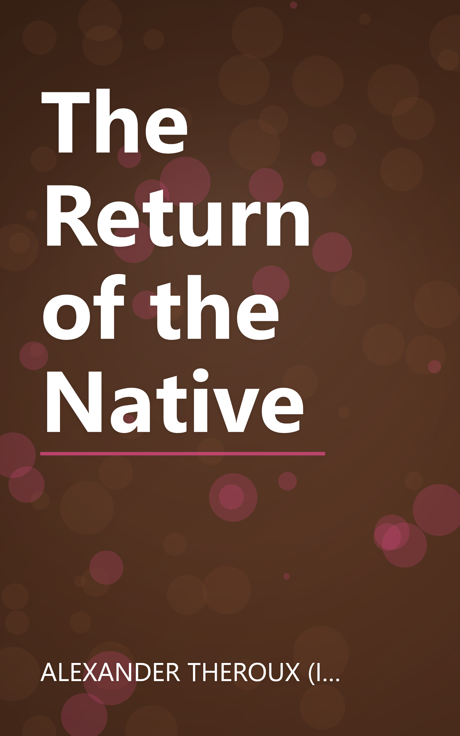 The Return of the Native book cover