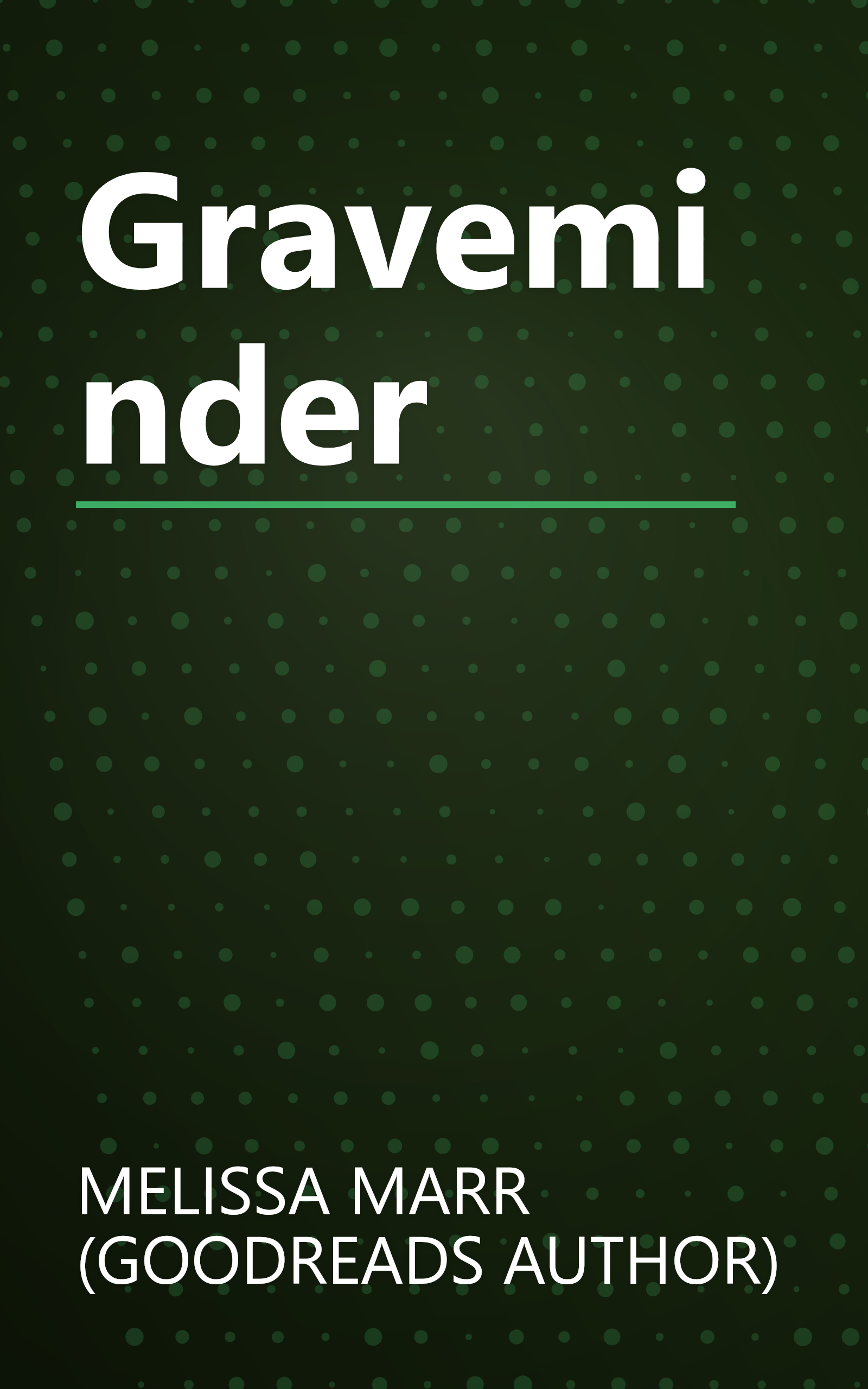 Graveminder book cover