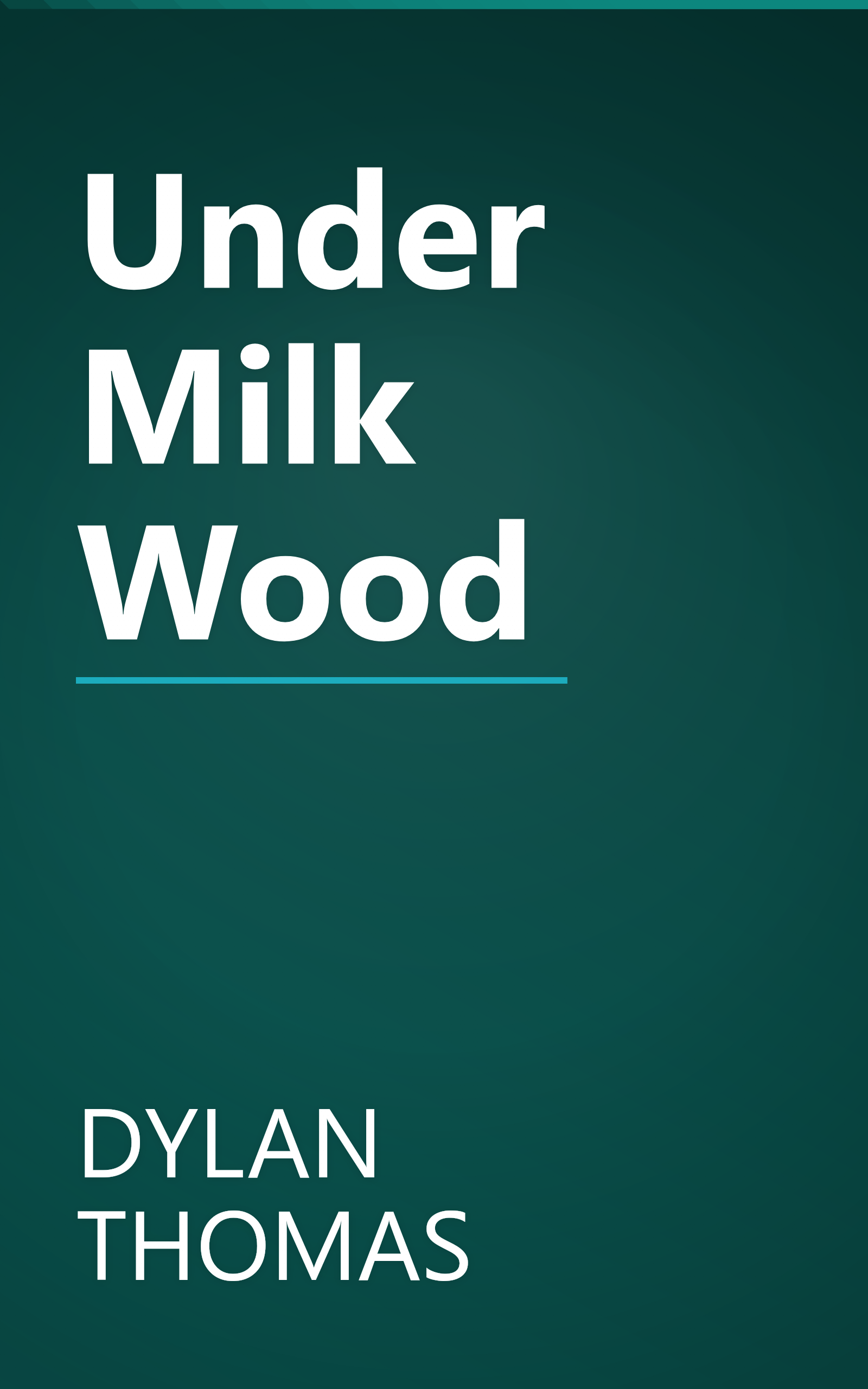 Under Milk Wood book cover