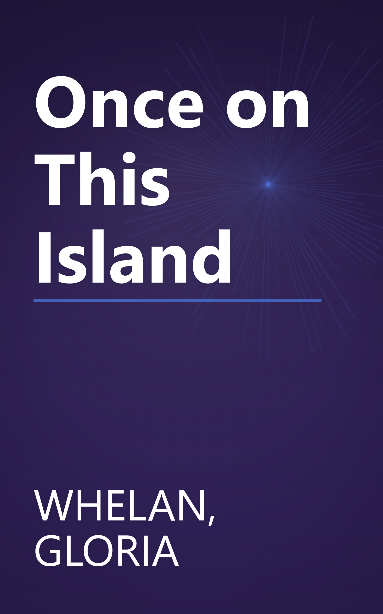 Once on This Island book cover