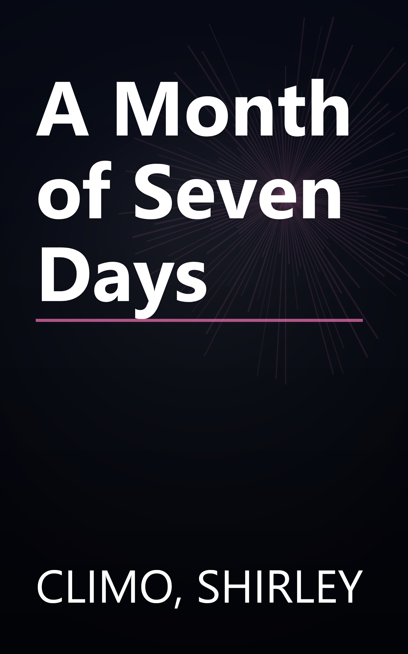 A Month of Seven Days book cover