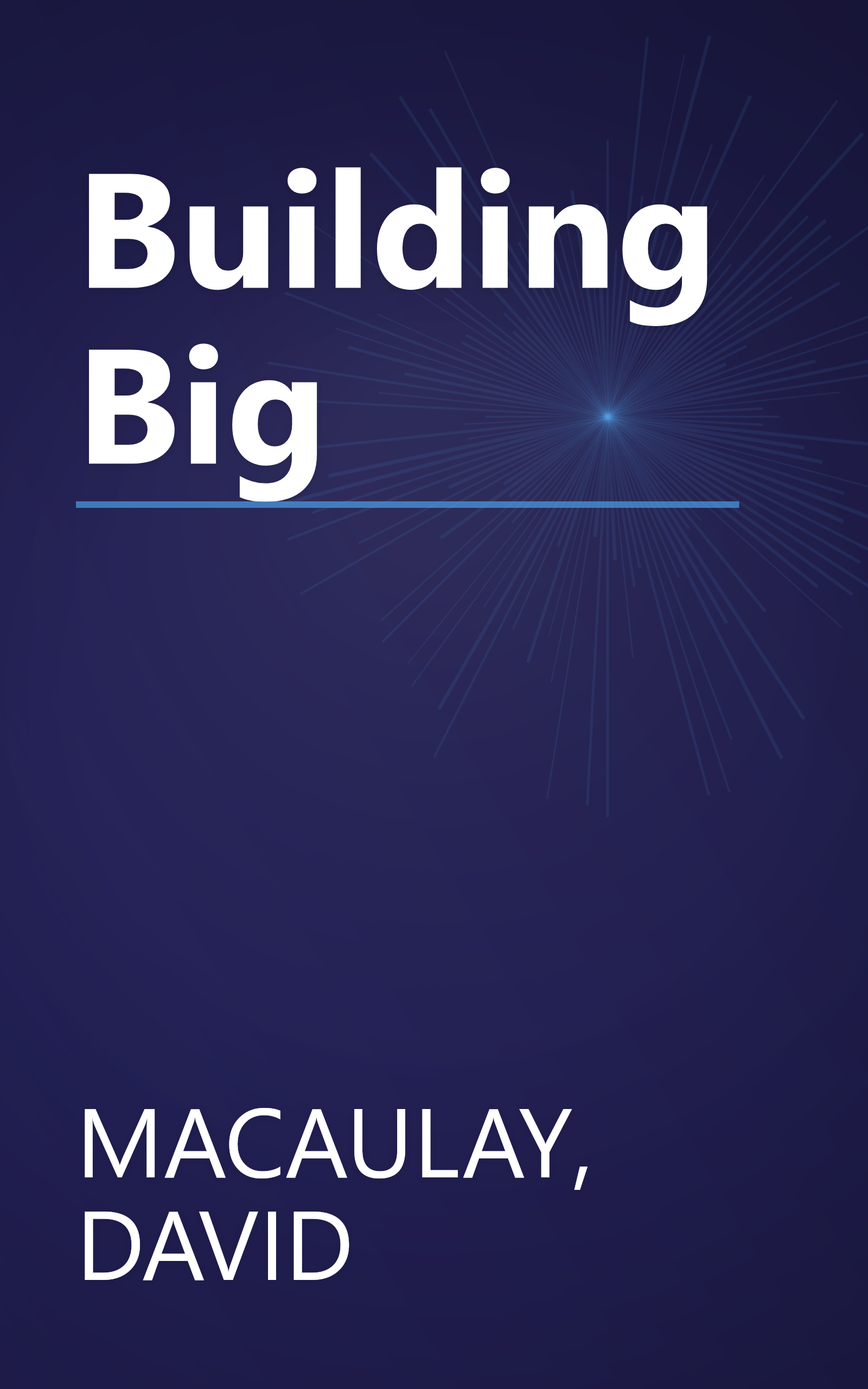 Building Big book cover