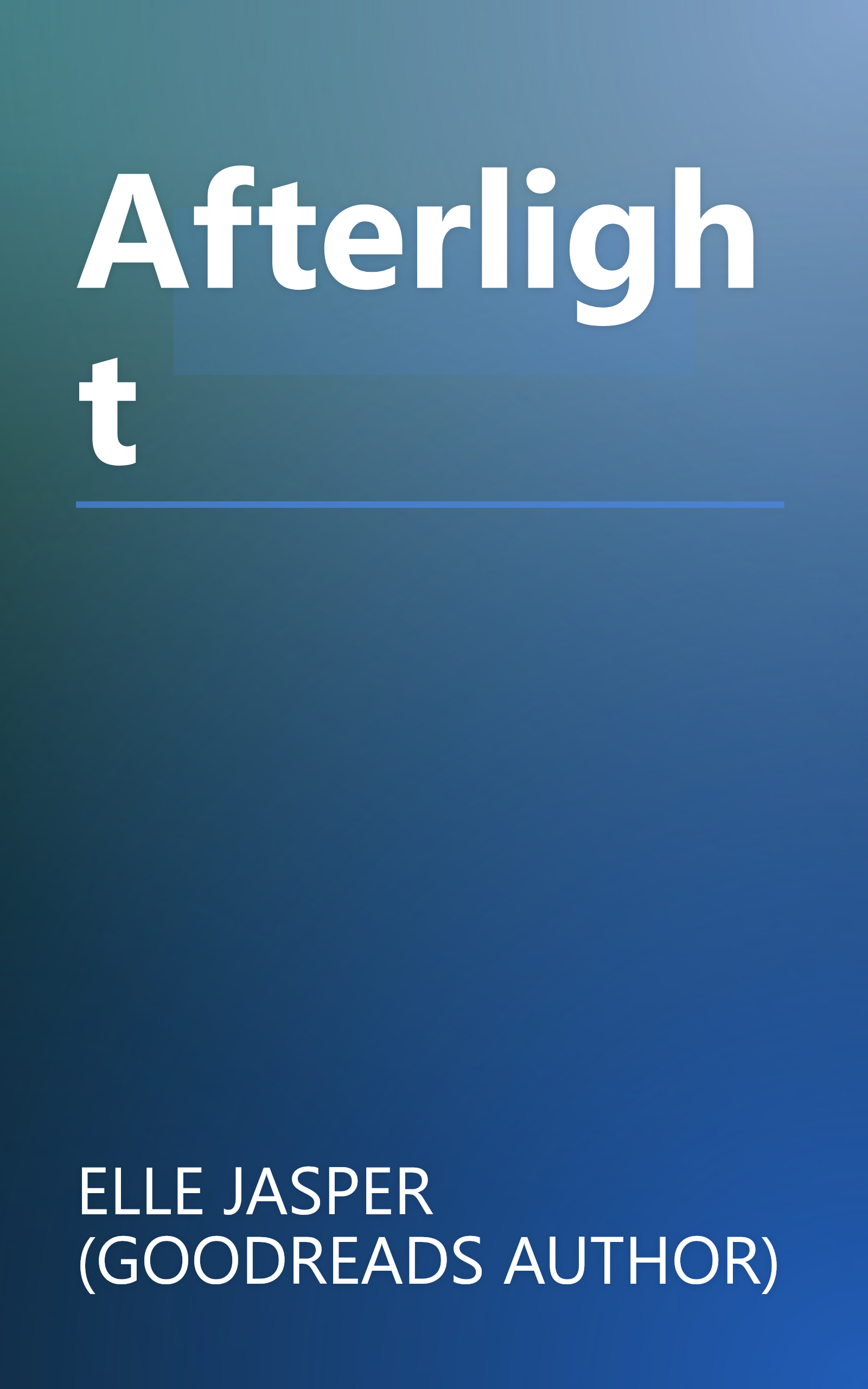 Afterlight book cover