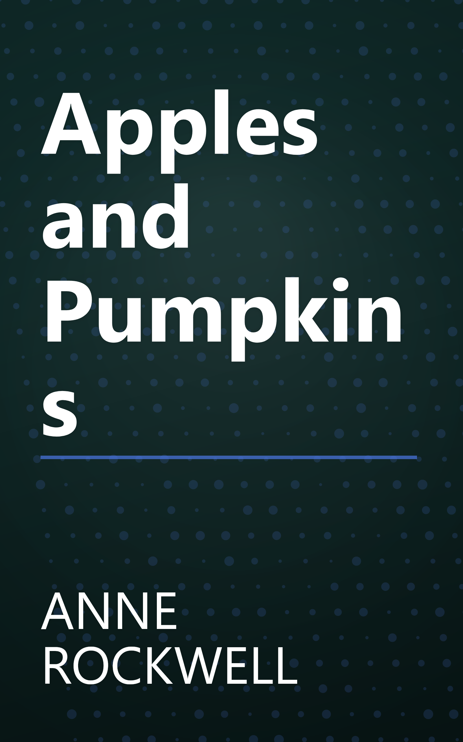 Apples and Pumpkins book cover