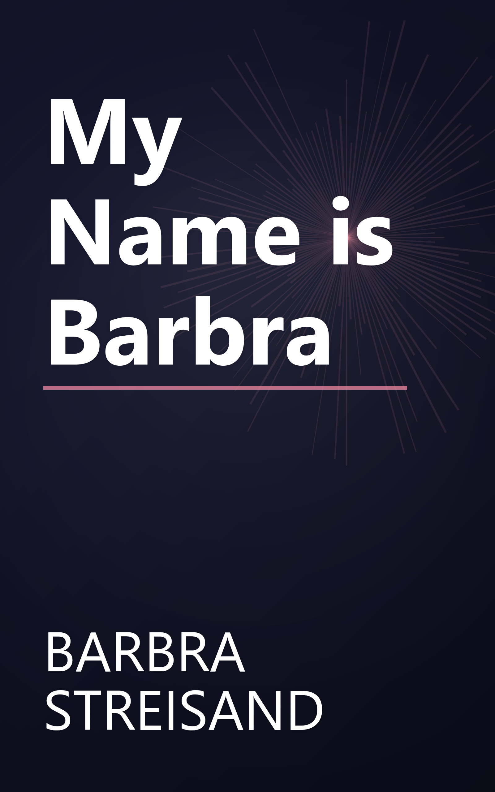 My Name is Barbra book cover