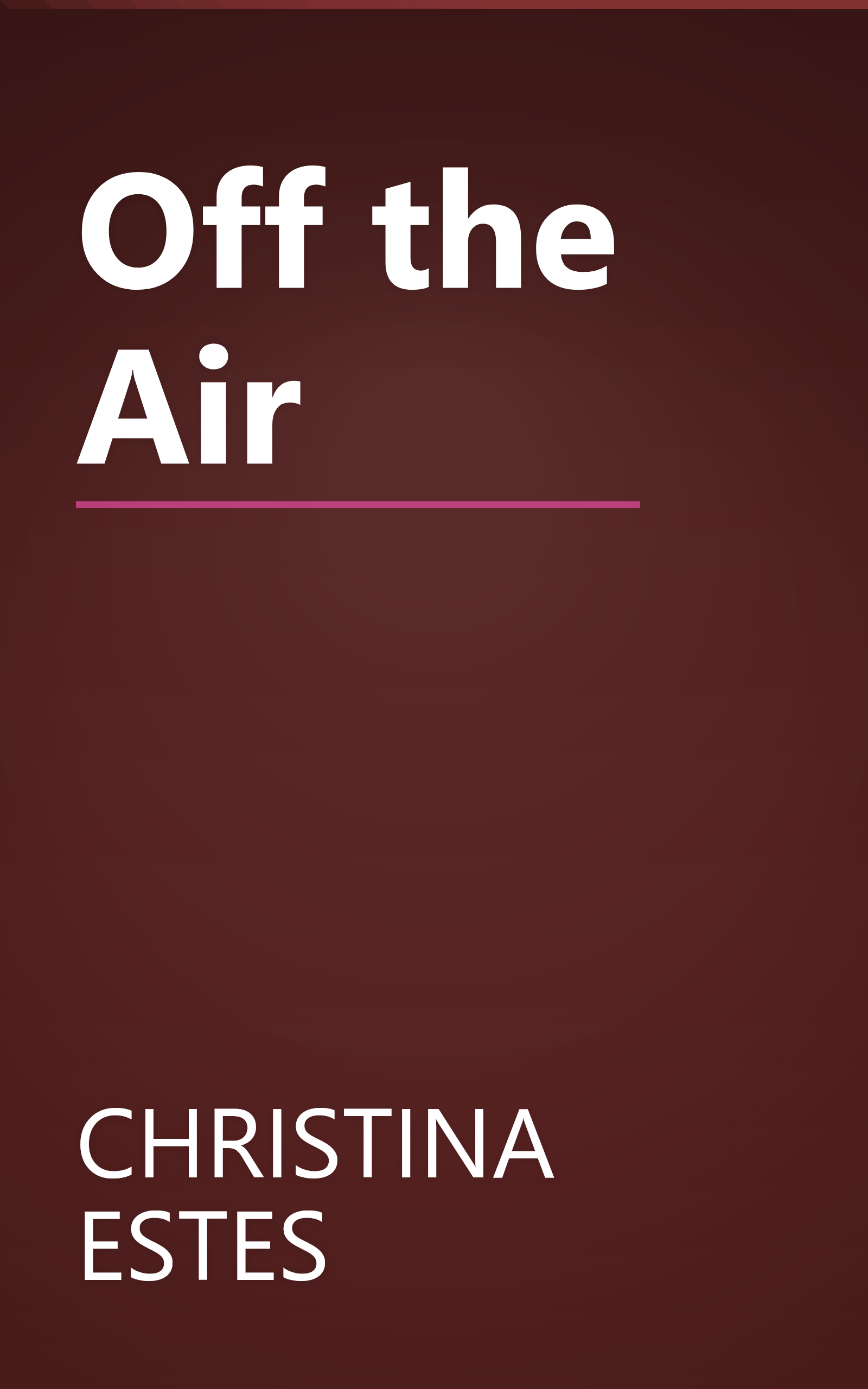 Off the Air book cover