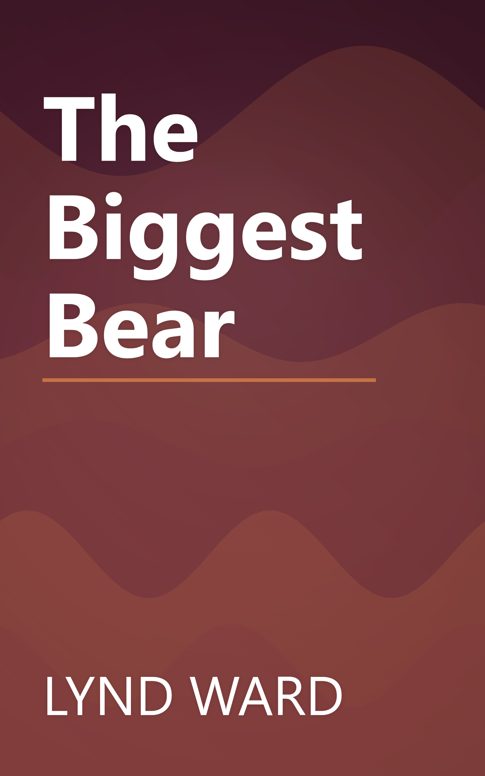 The Biggest Bear book cover