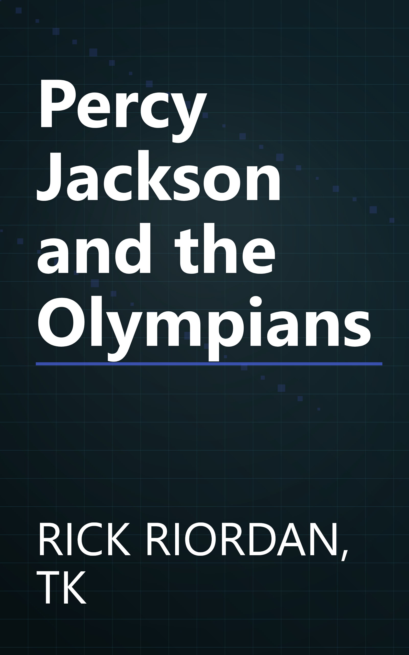 Percy Jackson and the Olympians book cover