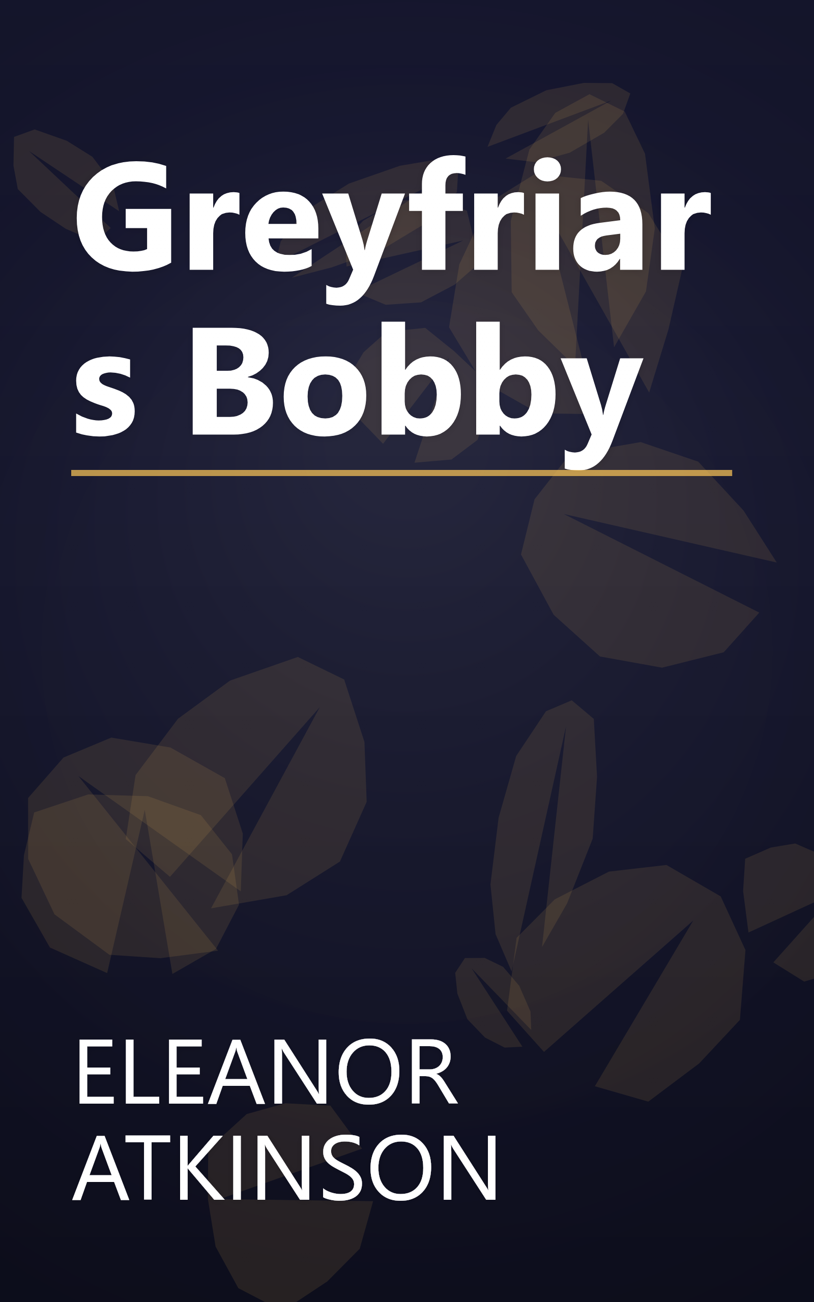 Greyfriars Bobby book cover