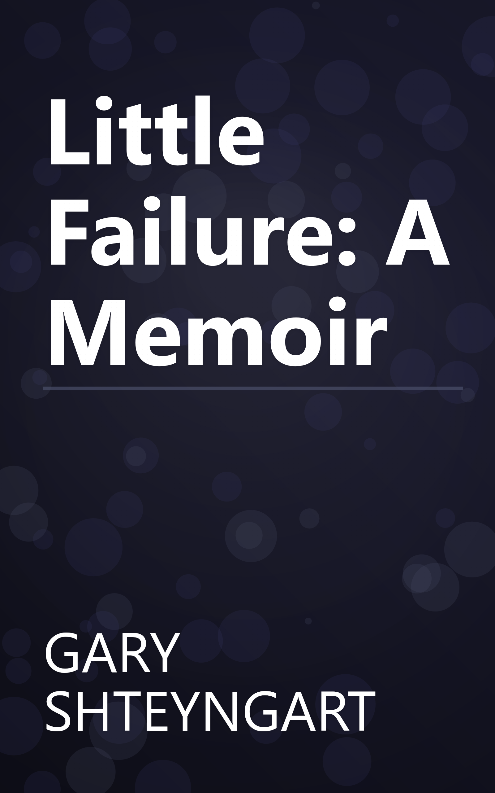 Little Failure: A Memoir book cover