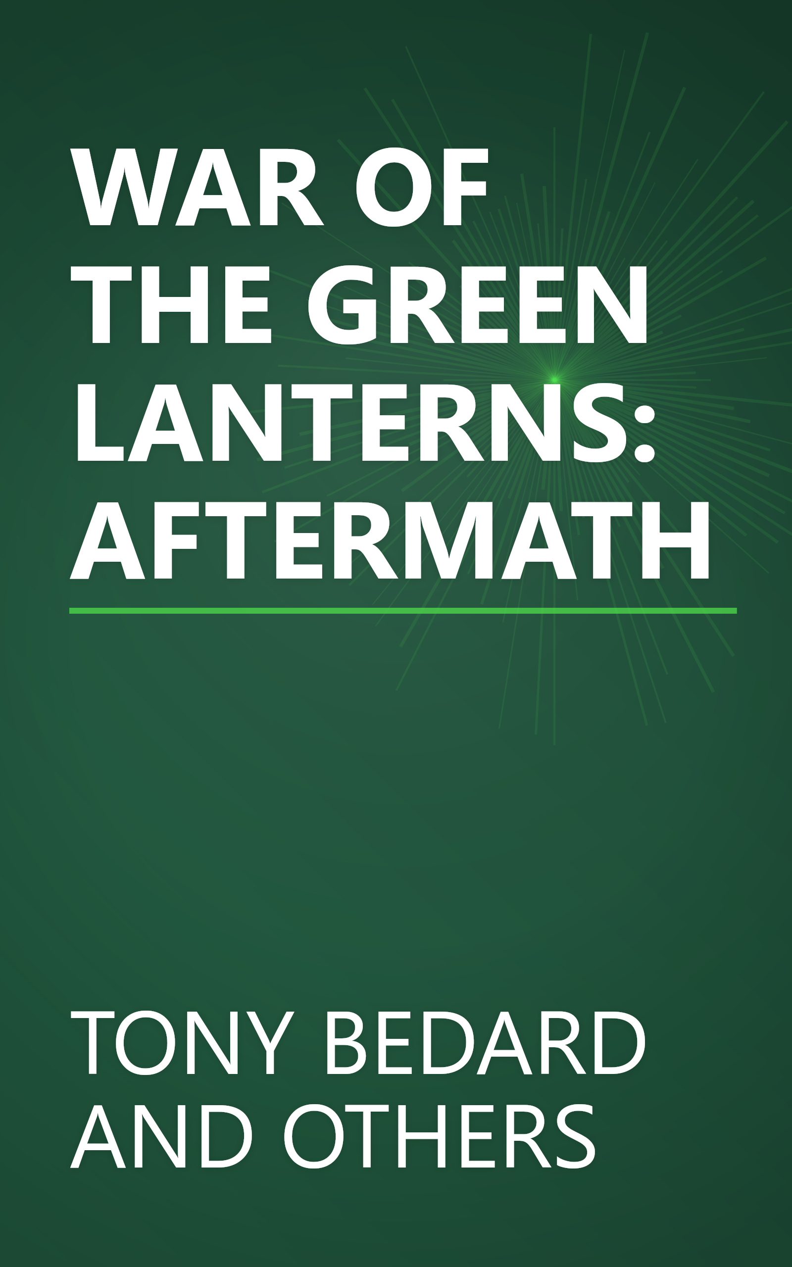 WAR OF THE GREEN LANTERNS: AFTERMATH book cover