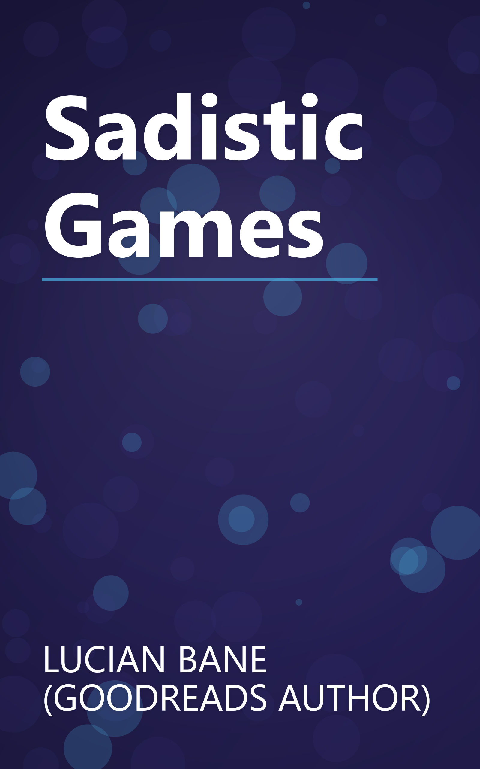 Sadistic Games book cover