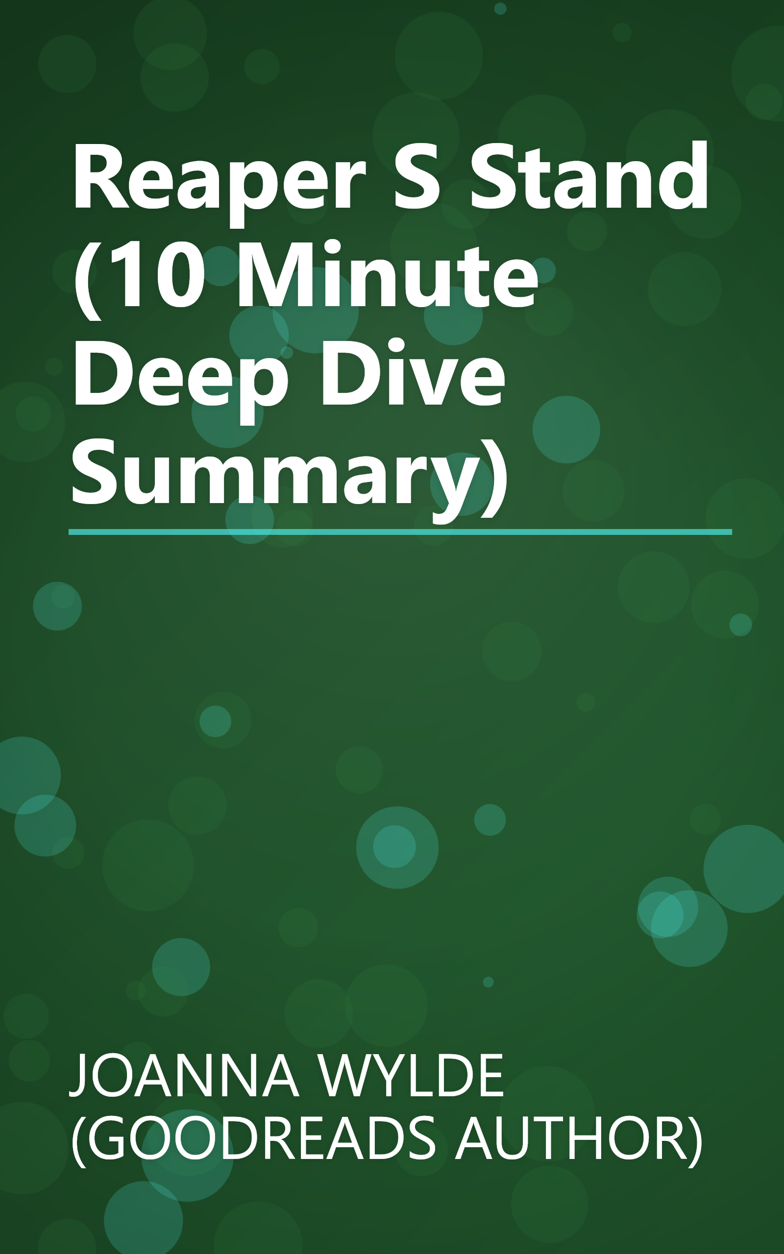 Reaper S Stand (10 Minute   Deep Dive Summary) book cover