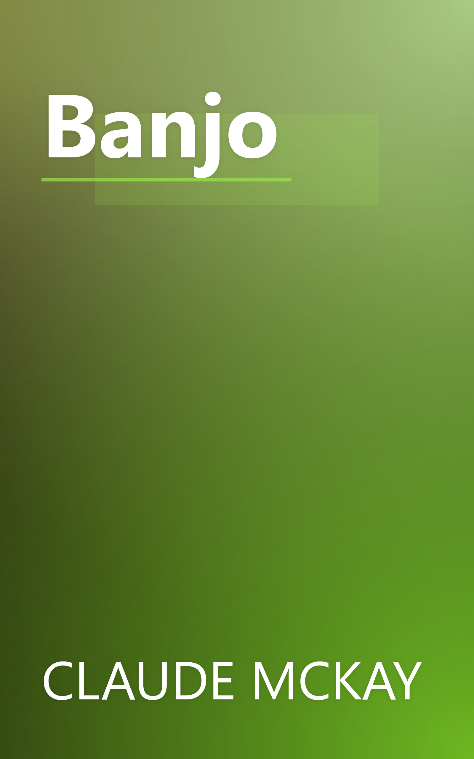 Banjo book cover
