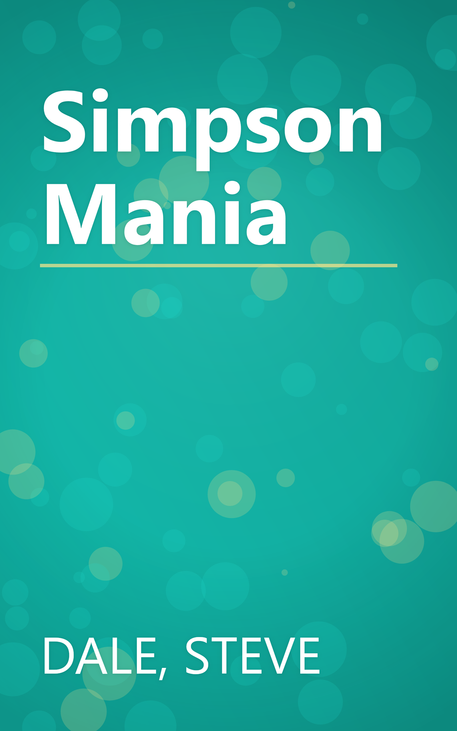 Simpson Mania book cover