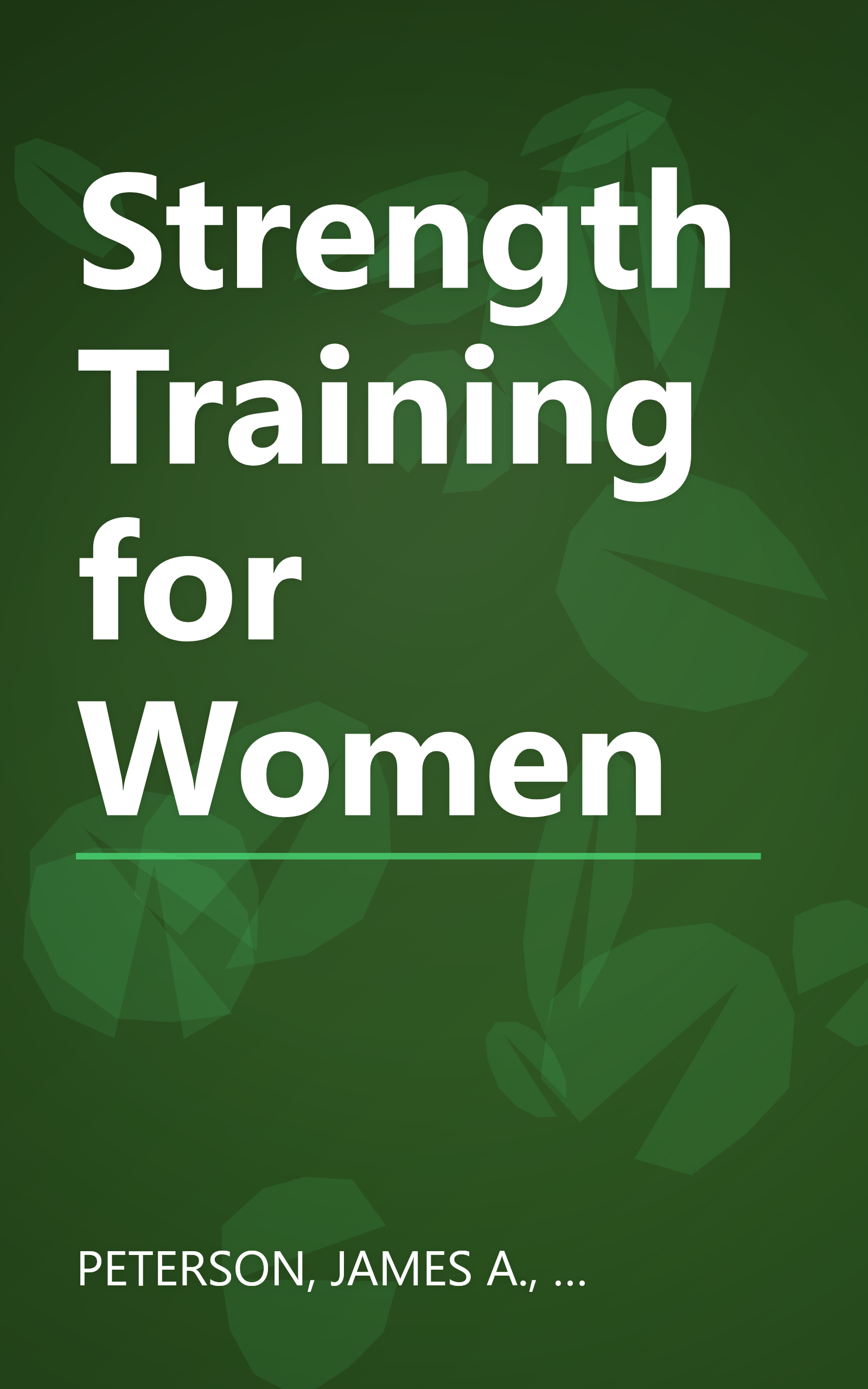 Strength Training for Women book cover